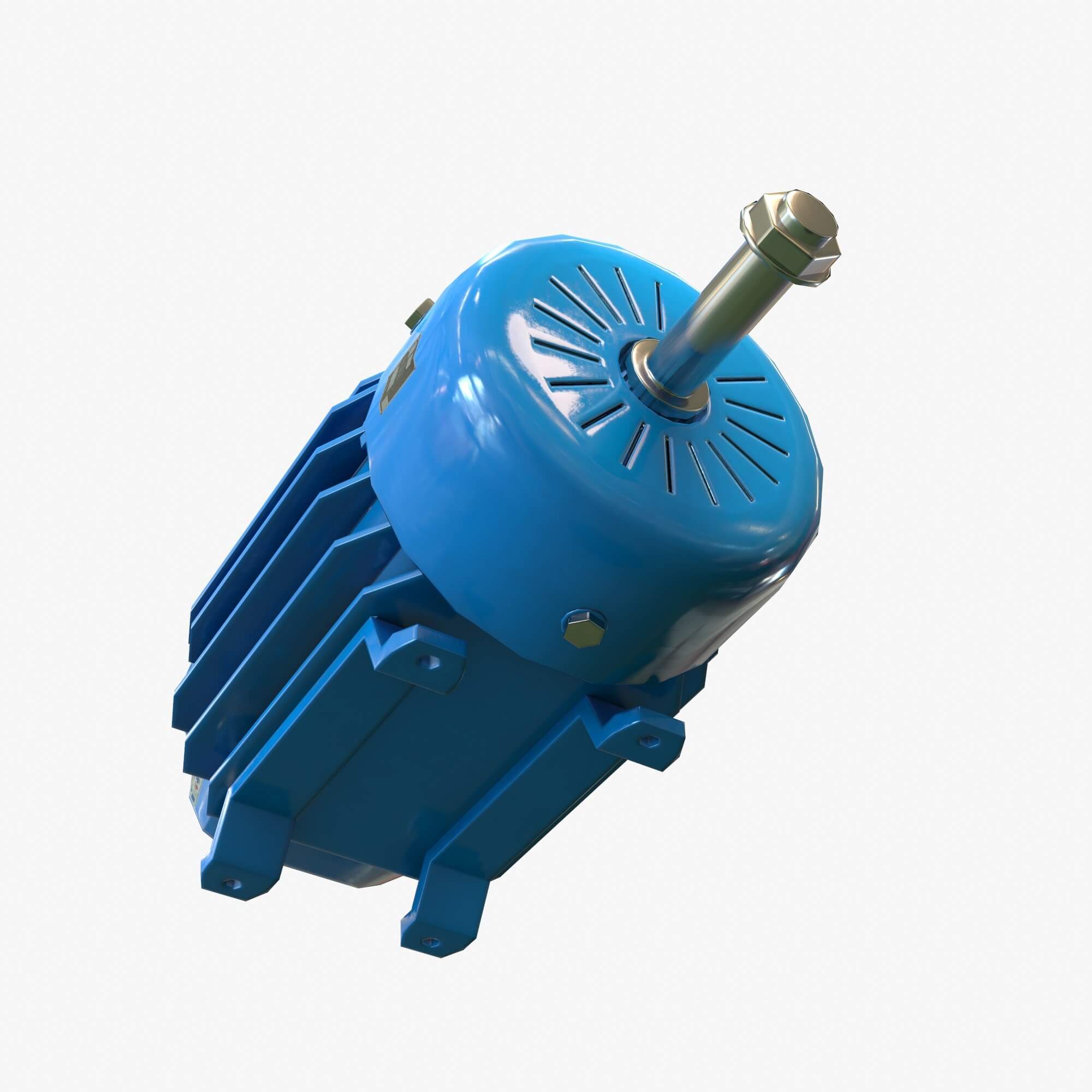 Electric Engine - 3D Model by Daniel Mikulik