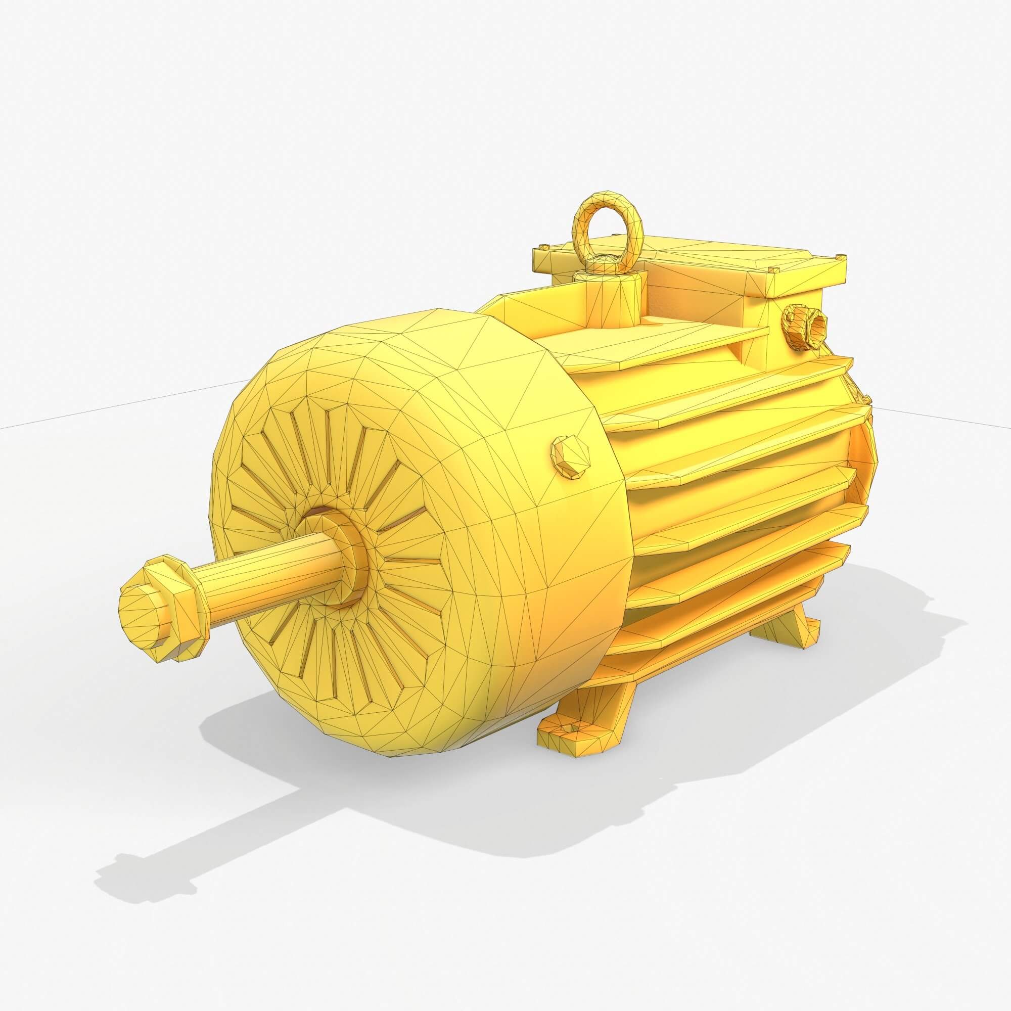Electric Engine - 3D Model by Daniel Mikulik