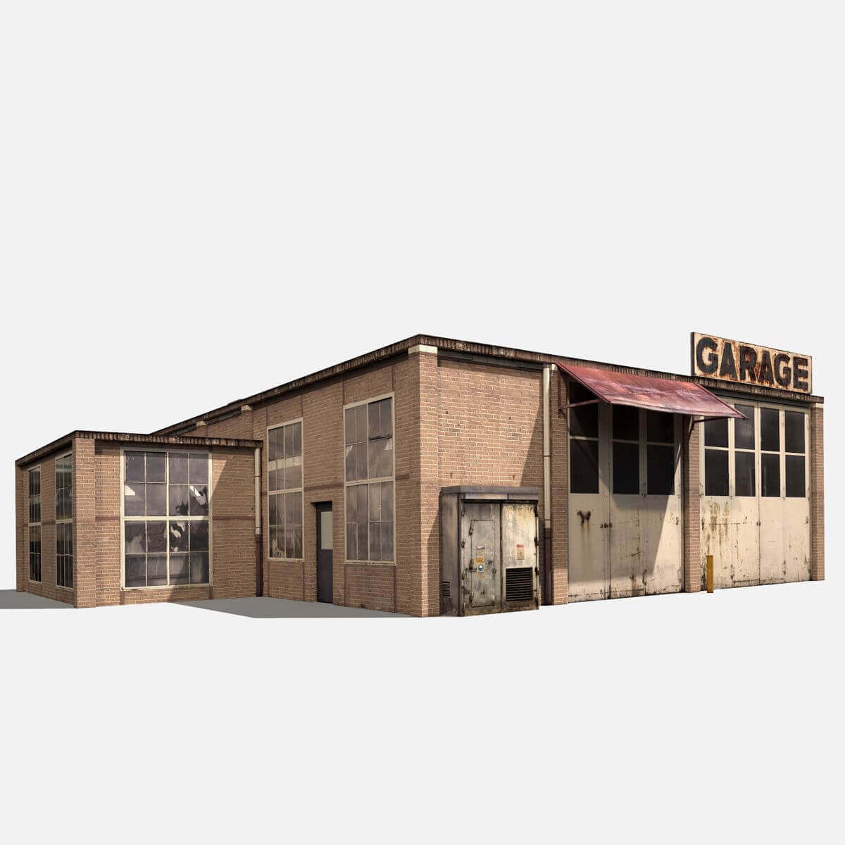 Garage Building #188 - 3D Model by Daniel Mikulik