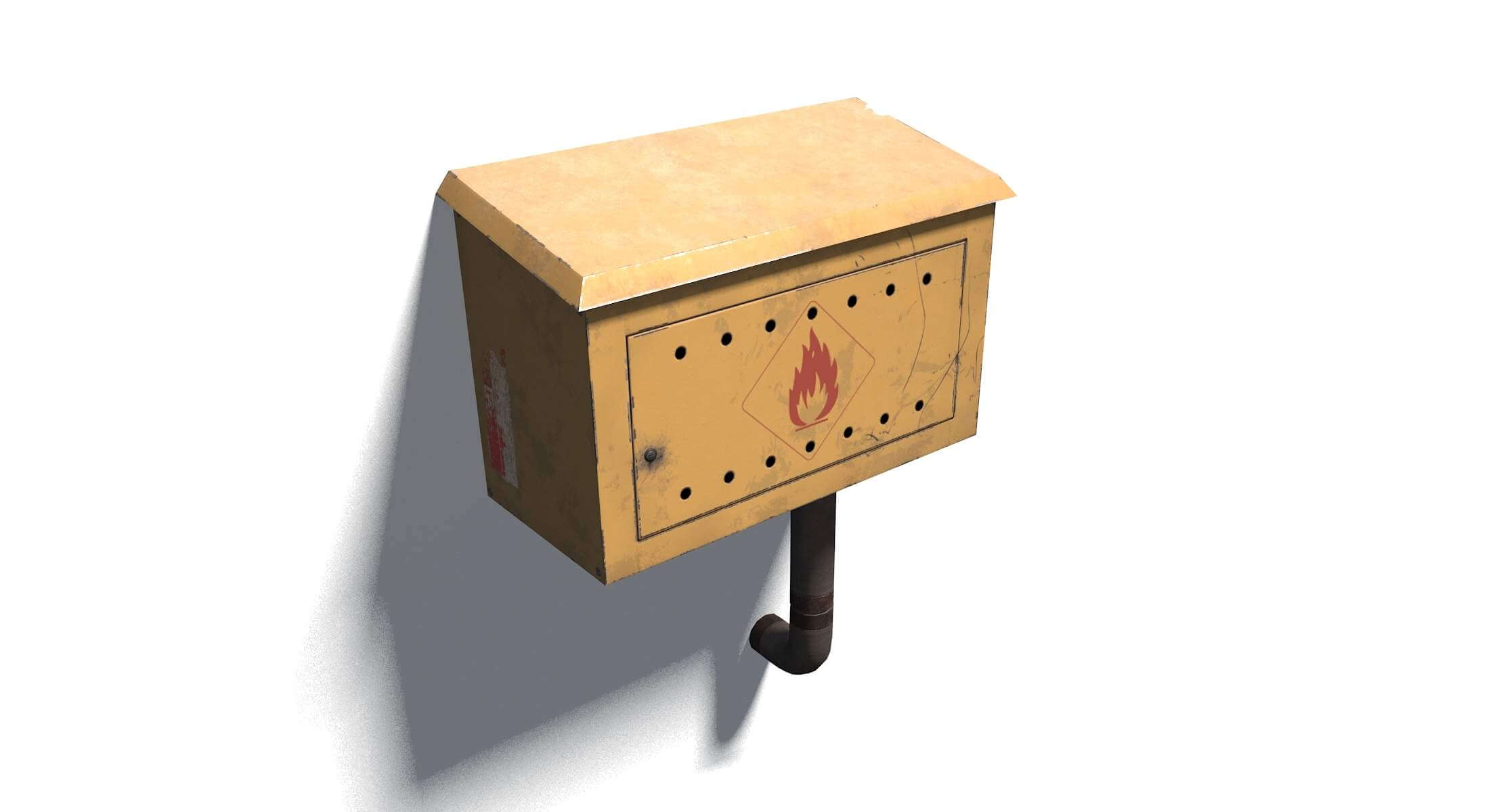 Gas Box - 3D Model by Daniel Mikulik