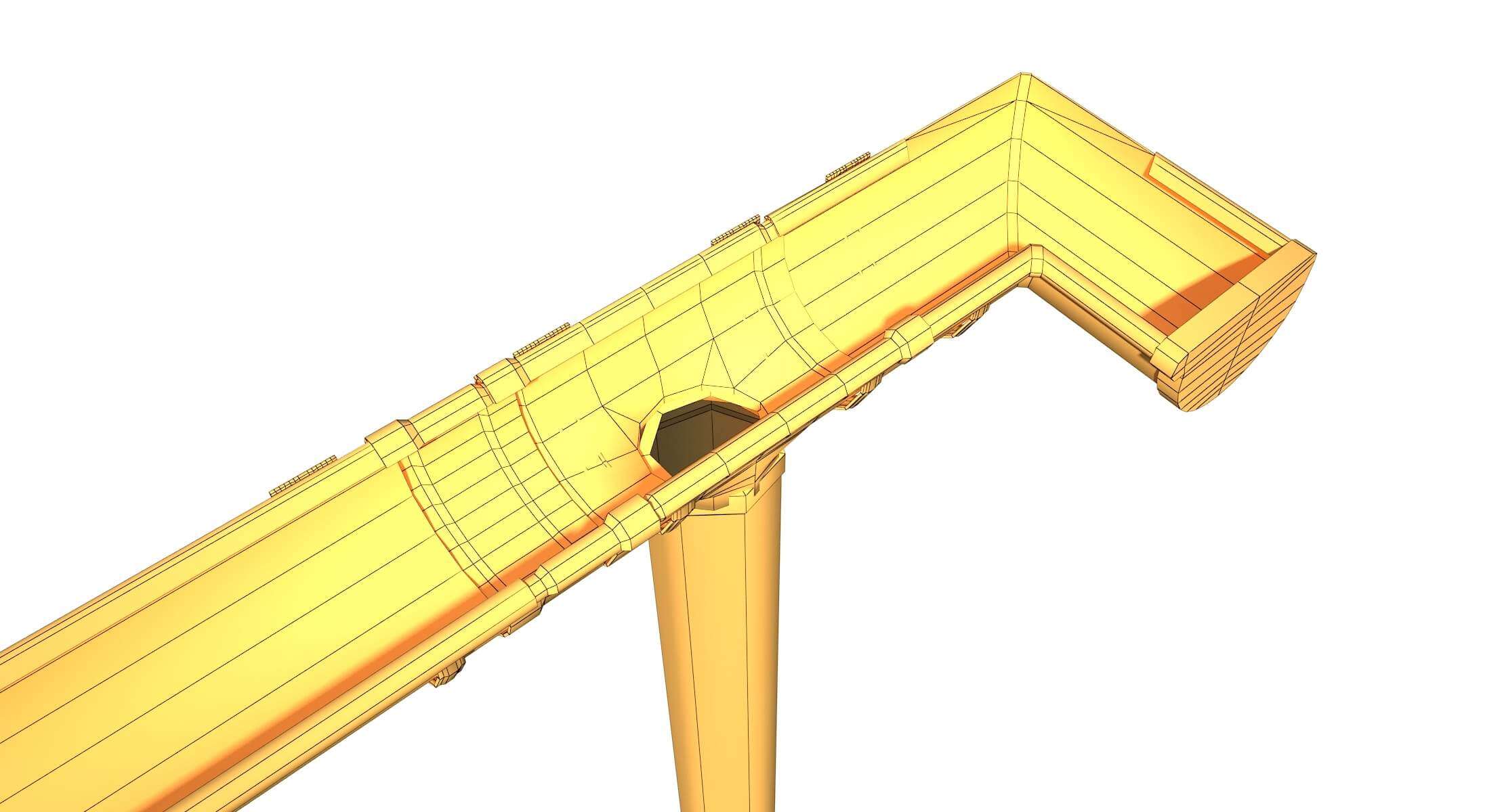 Gutter System PBR Material Pack - 3D Model by Daniel Mikulik