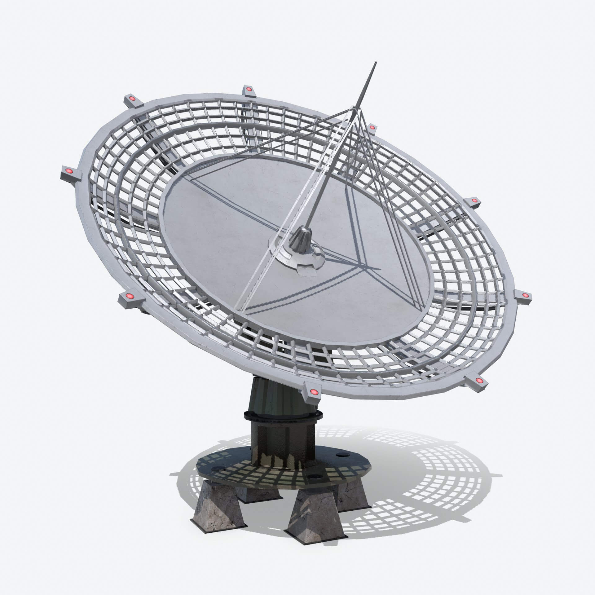 Huge Satellite Dish - 3D Model by Daniel Mikulik