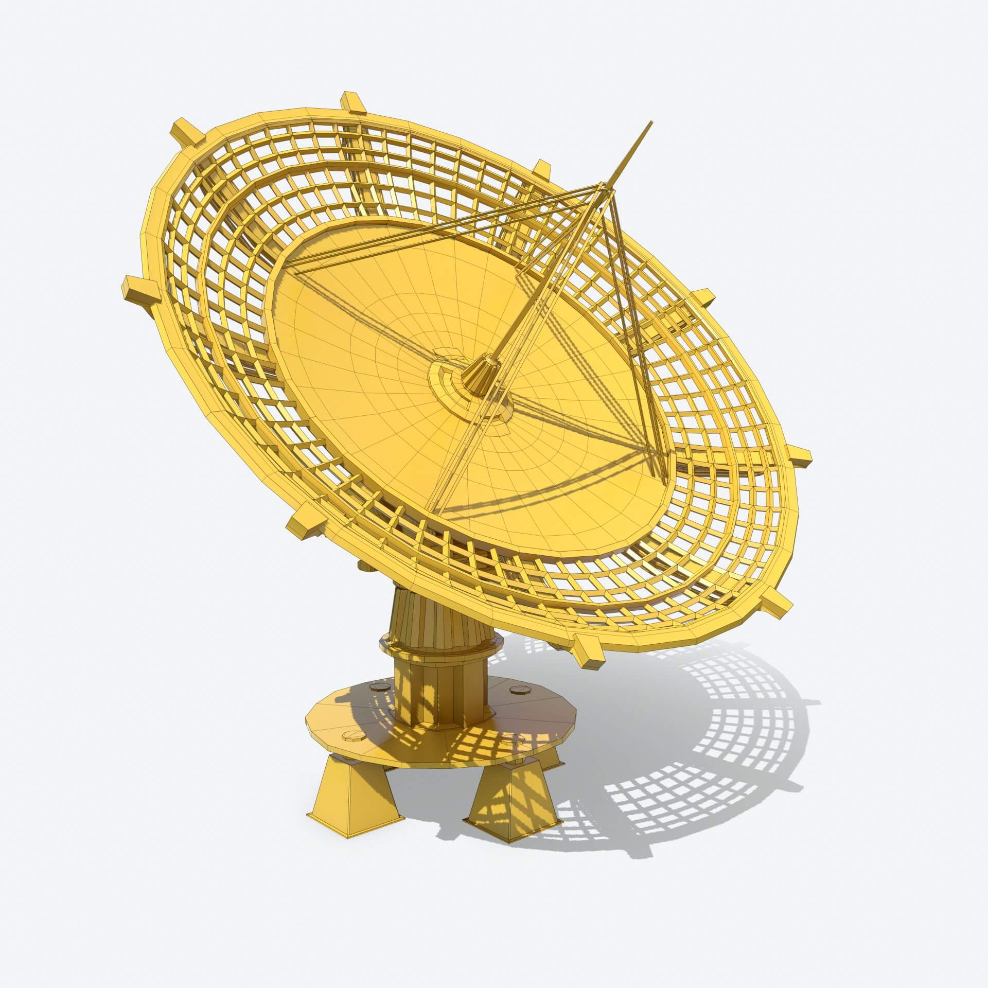 Huge Satellite Dish - 3D Model by Daniel Mikulik