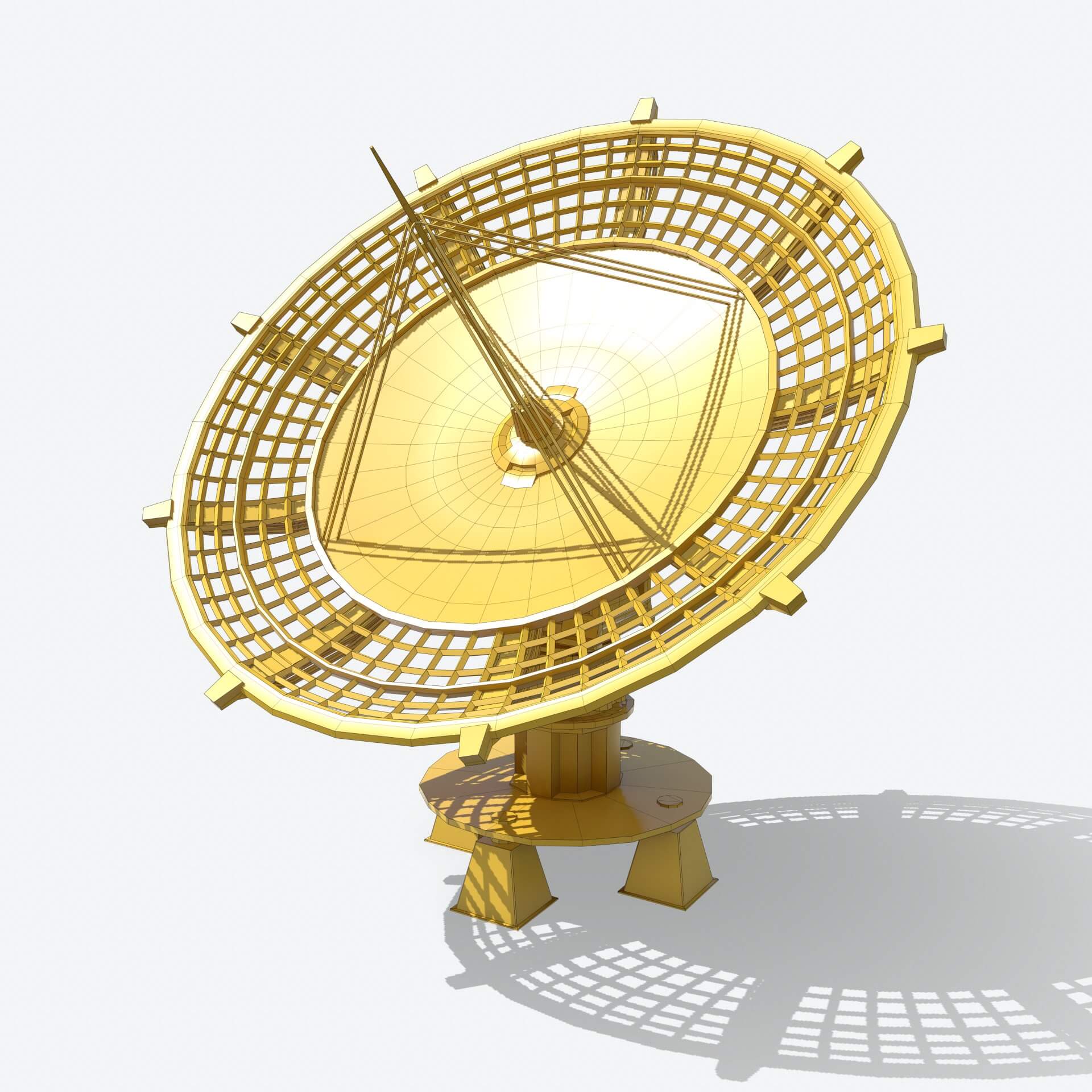 Huge Satellite Dish - 3D Model by Daniel Mikulik