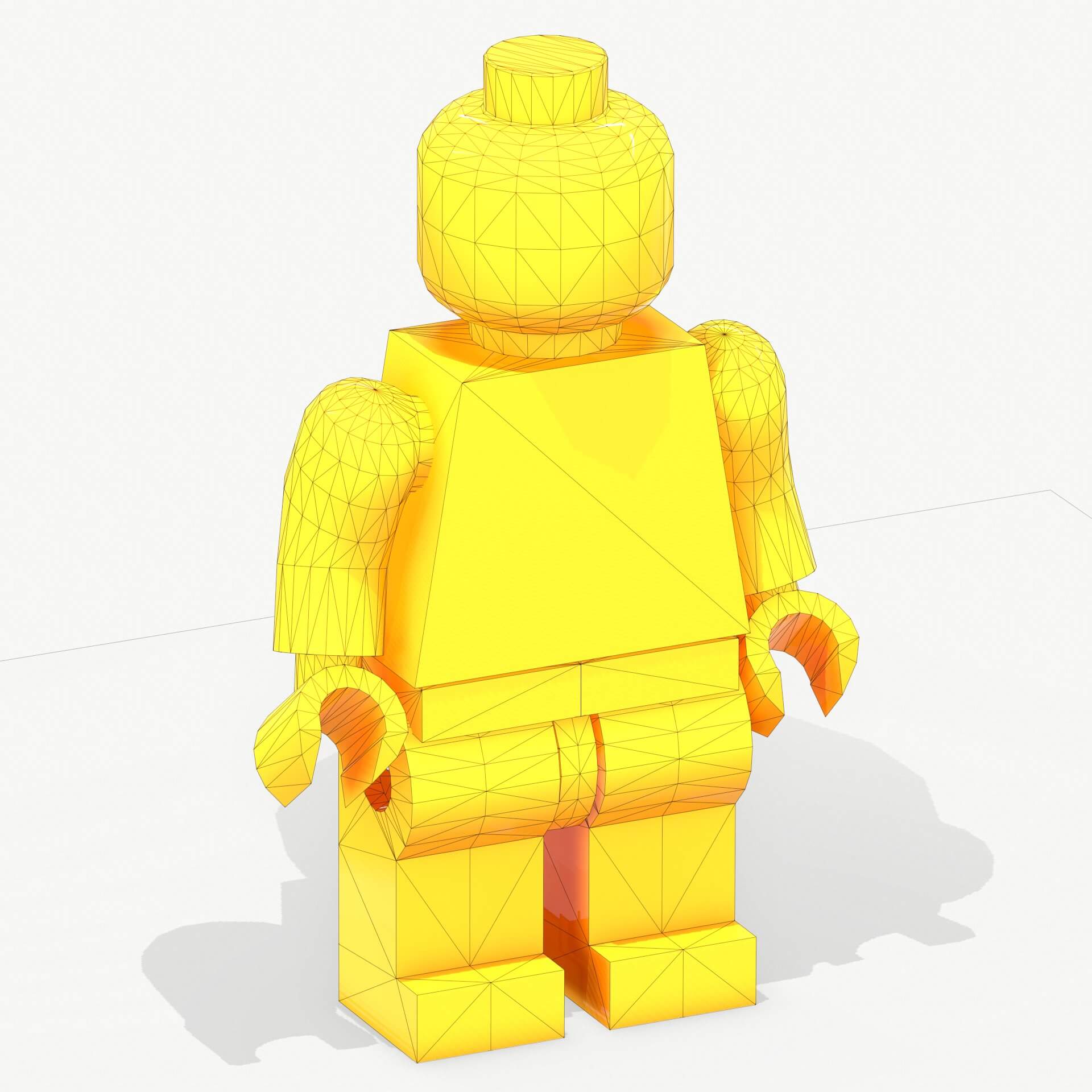 Lego Man - 3D Model by Daniel Mikulik