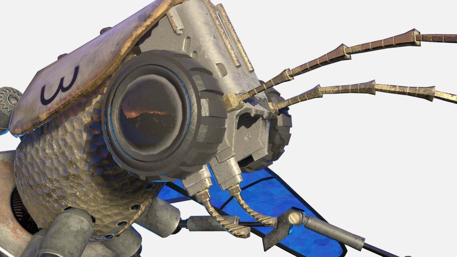 Robot Lightning Bug - 3D Model by Daniel Mikulik