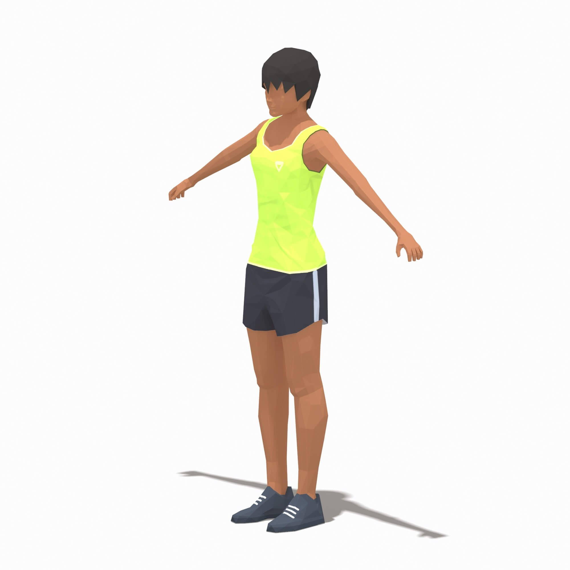 Woman Exercise - 3D Model by Daniel Mikulik