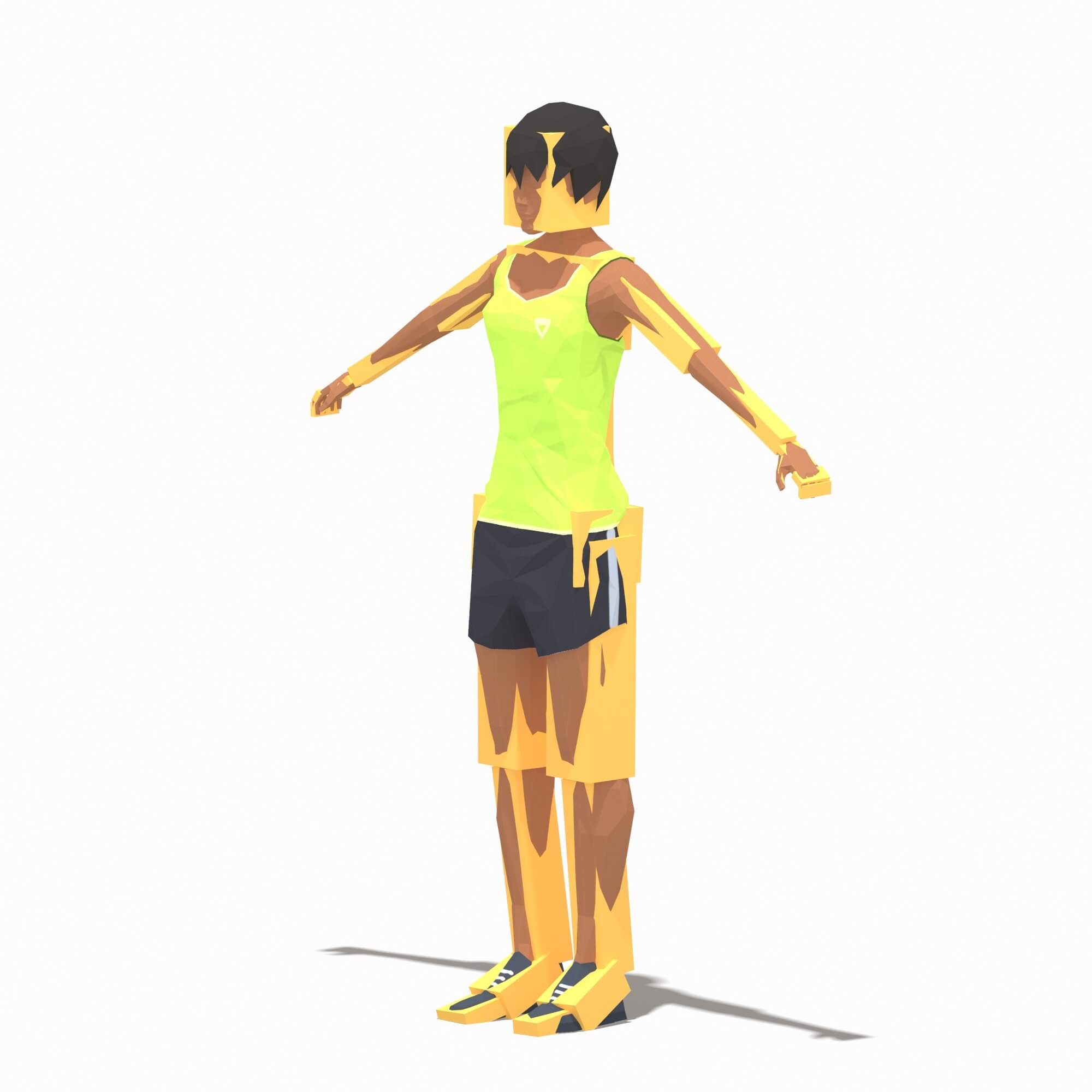 Woman Exercise - 3D Model by Daniel Mikulik