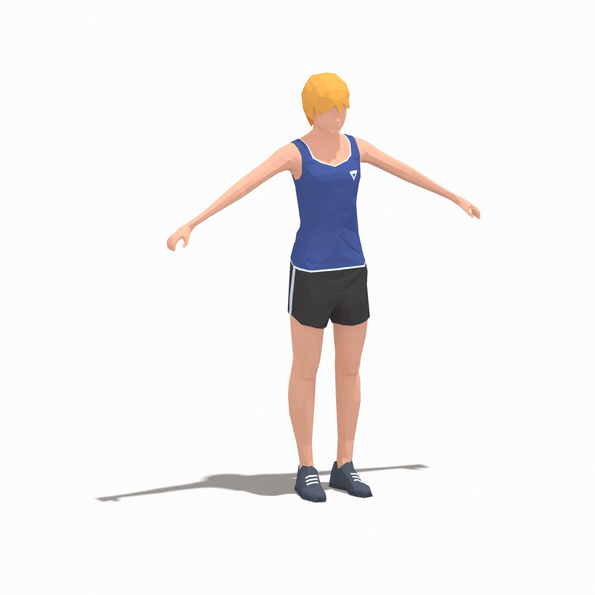 Woman Exercise - 3D Model by Daniel Mikulik