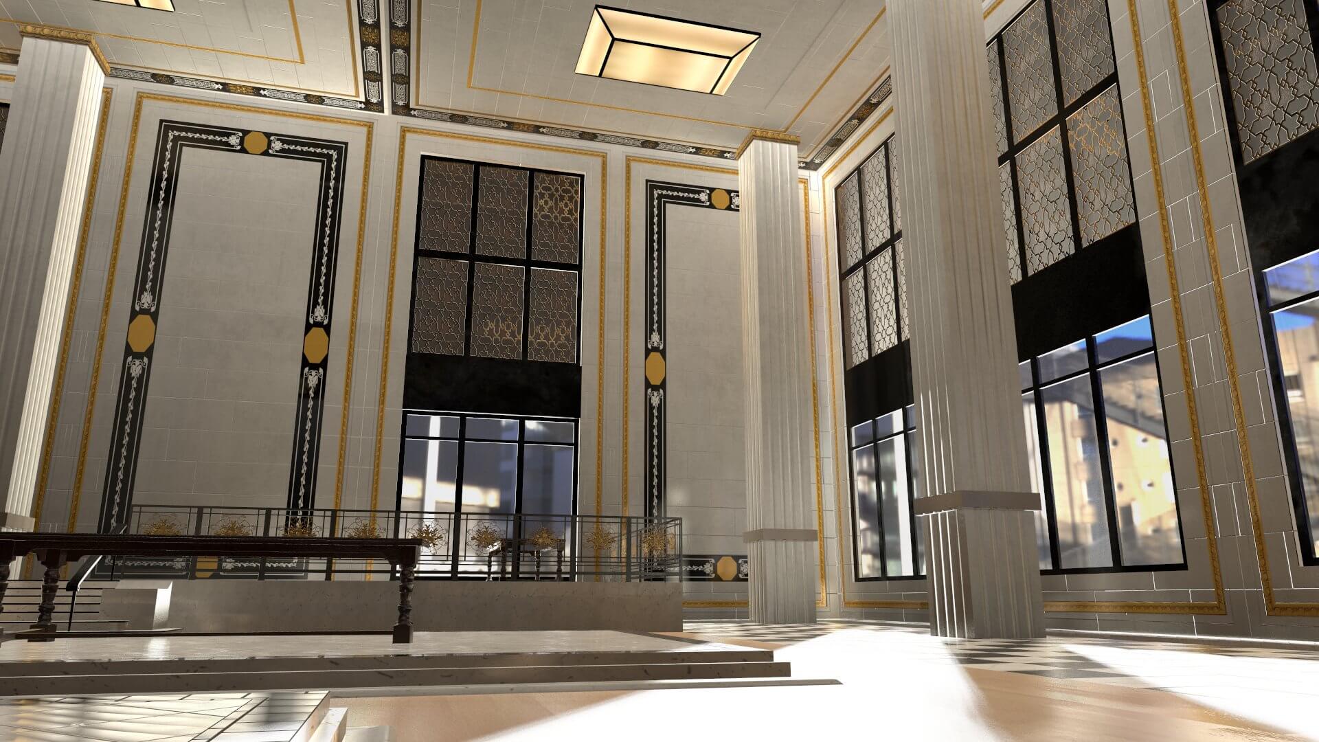 Modular Luxury Shop Interior - 3D Model by Daniel Mikulik