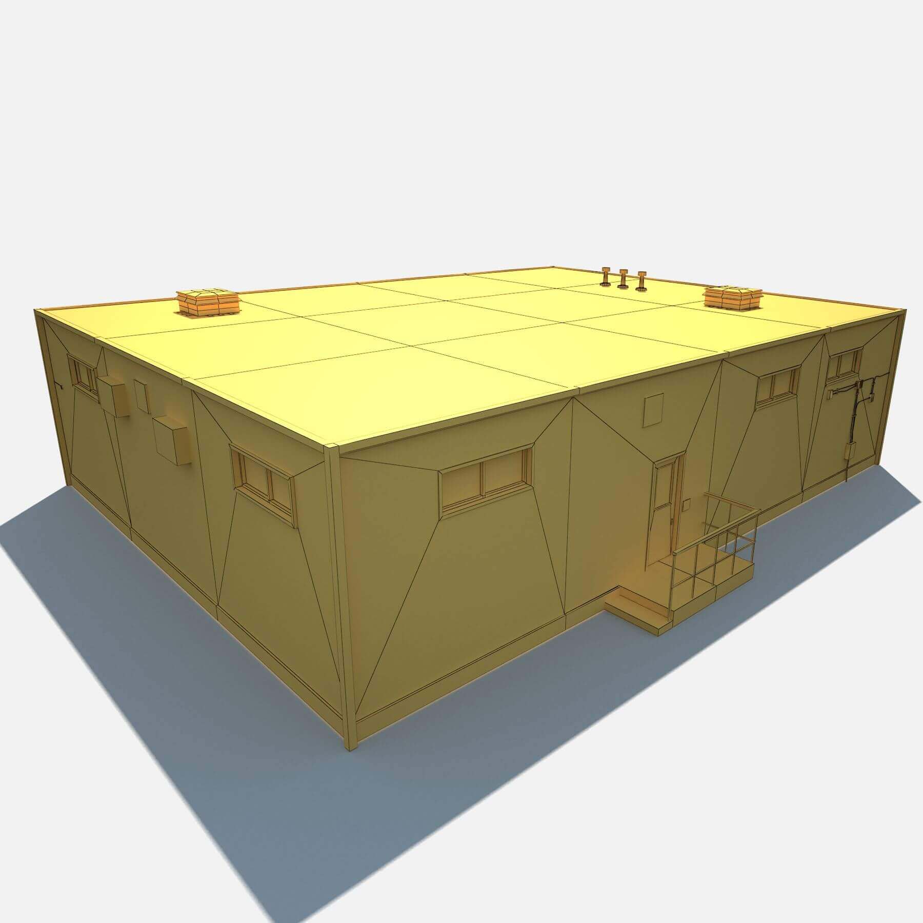 Modern Warehouse - 3D Model by Daniel Mikulik