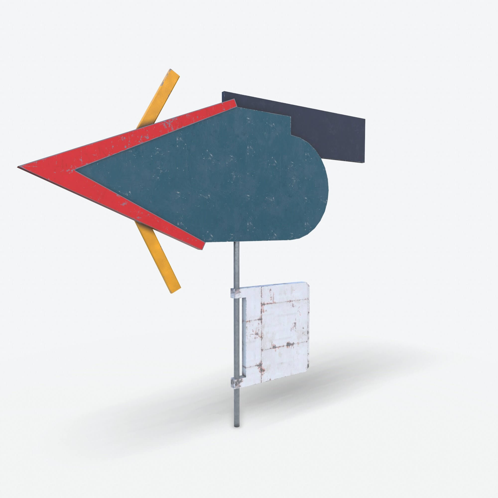 Motel Sign - 3D Model by Daniel Mikulik