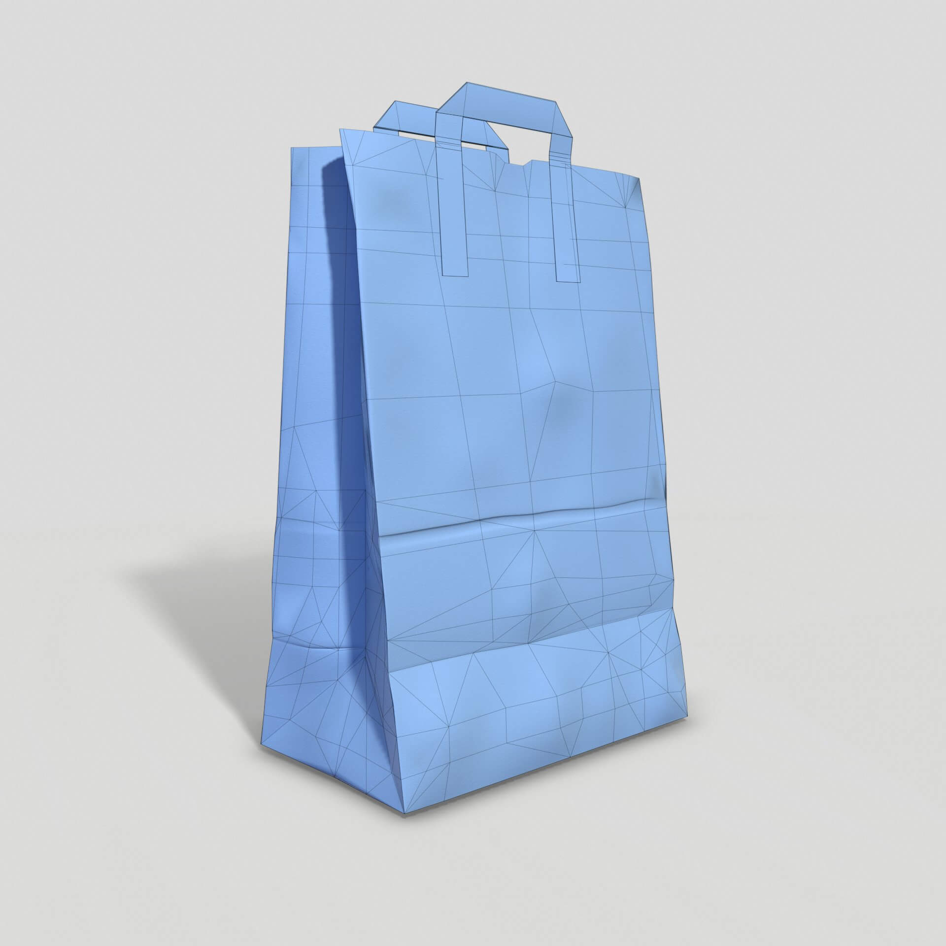 Paper Bag - 3D Model by Daniel Mikulik