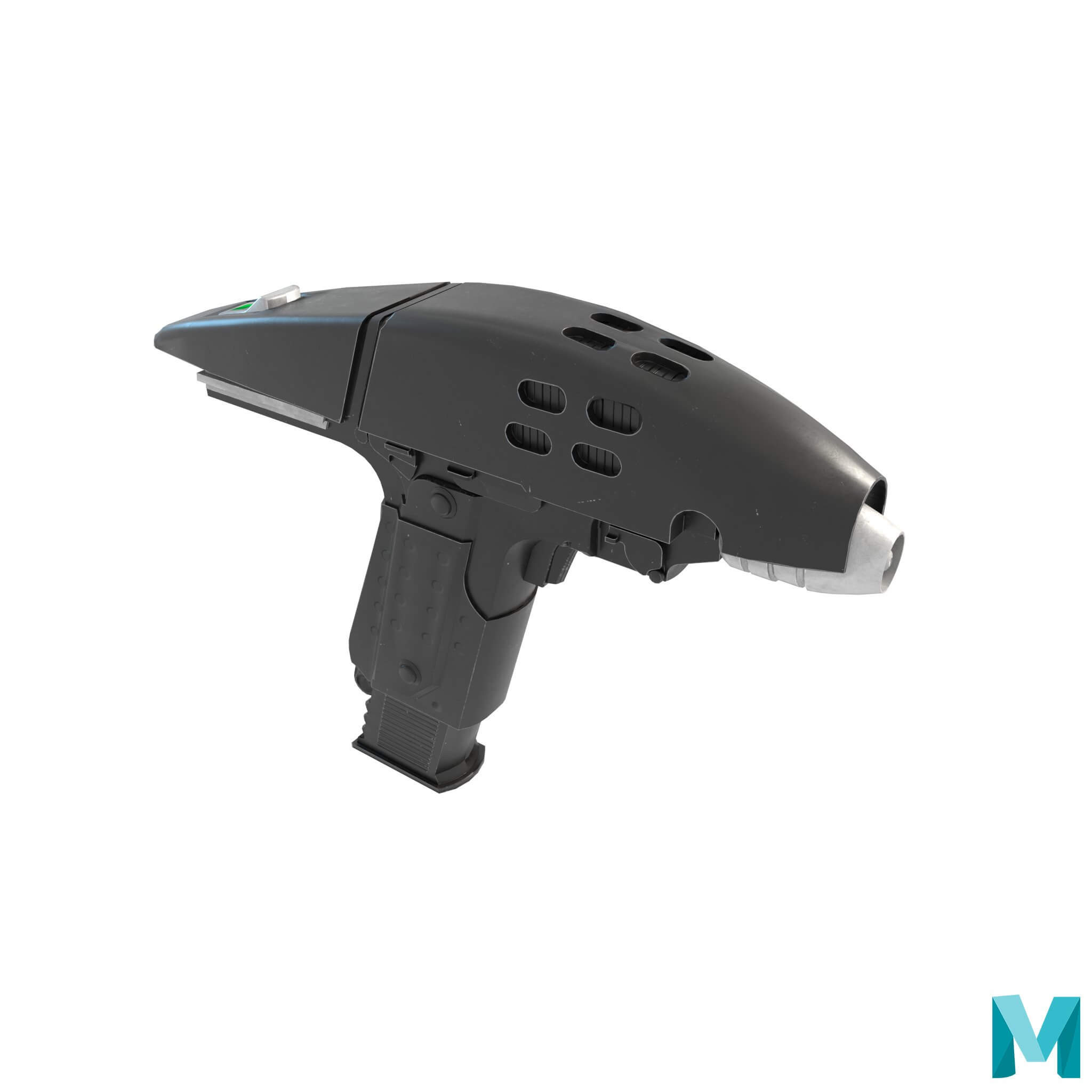 Phaser Gun Type 2 2287 - 3D Model by Daniel Mikulik