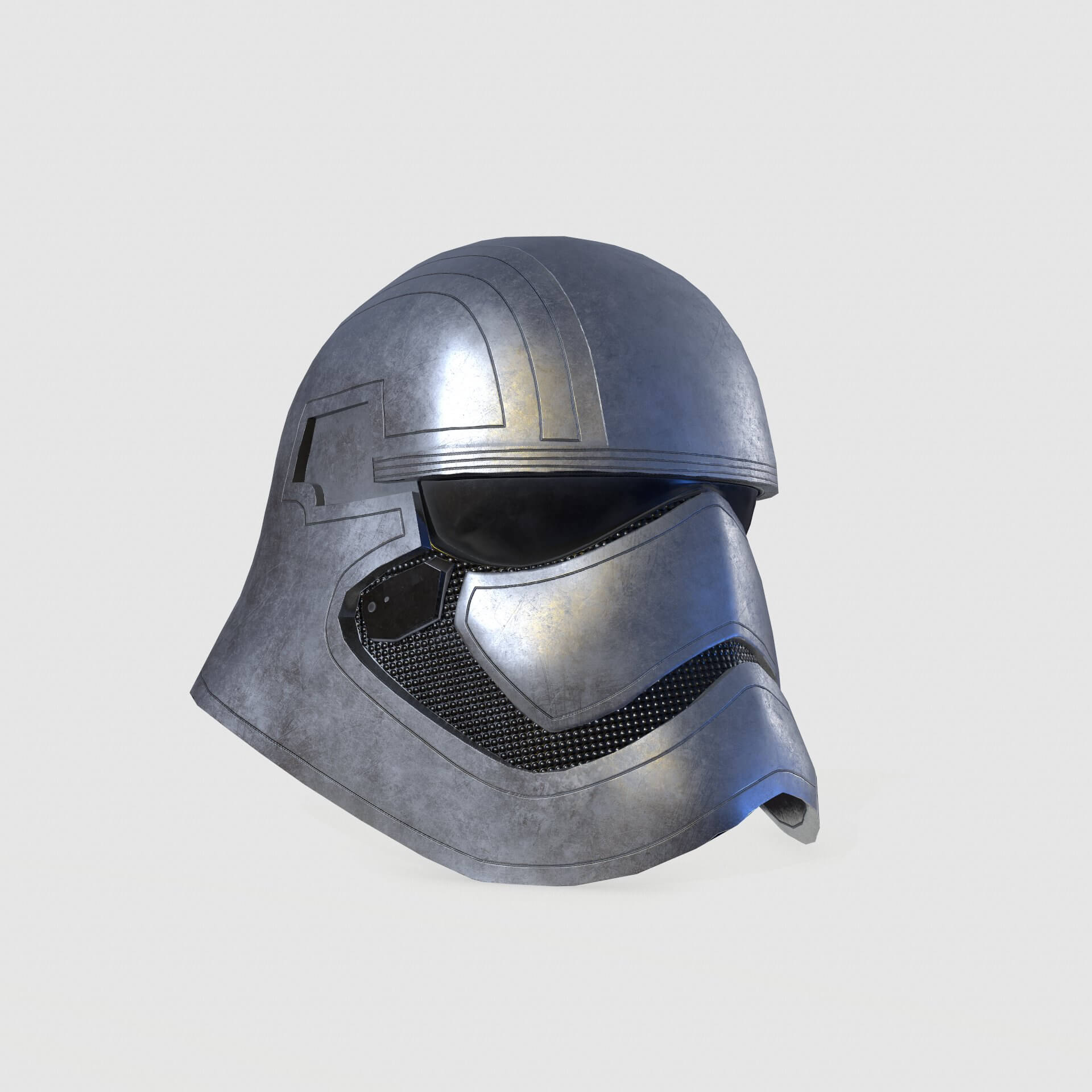 Captain Phasma's Helmet - 3D Model by Daniel Mikulik