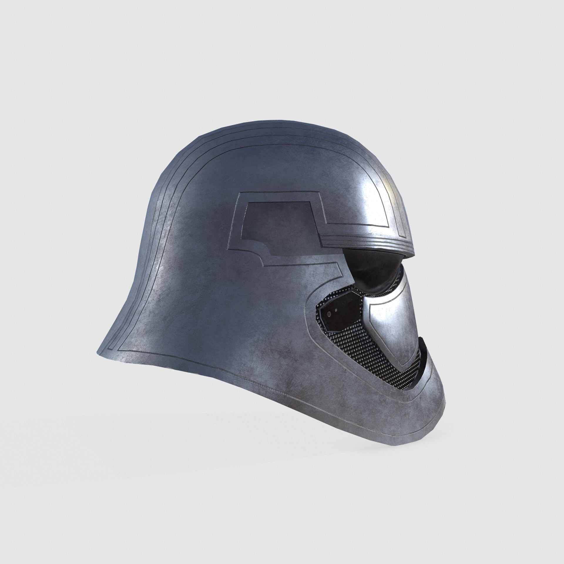 Captain Phasma's Helmet - 3D Model by Daniel Mikulik
