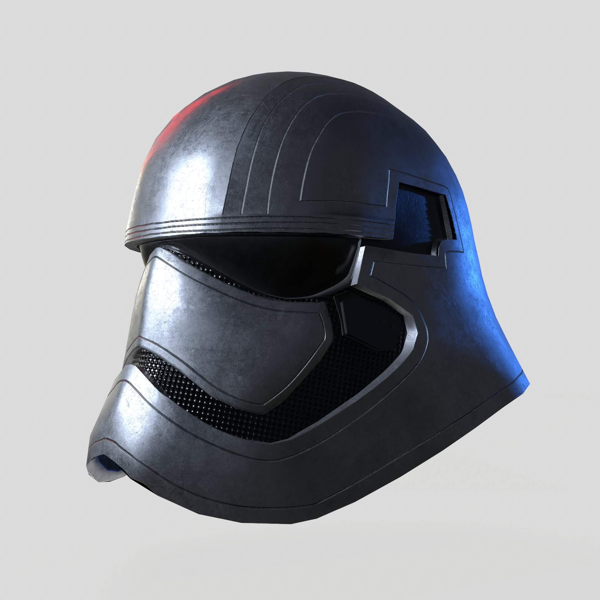 Captain Phasma's Helmet - 3D Model by Daniel Mikulik