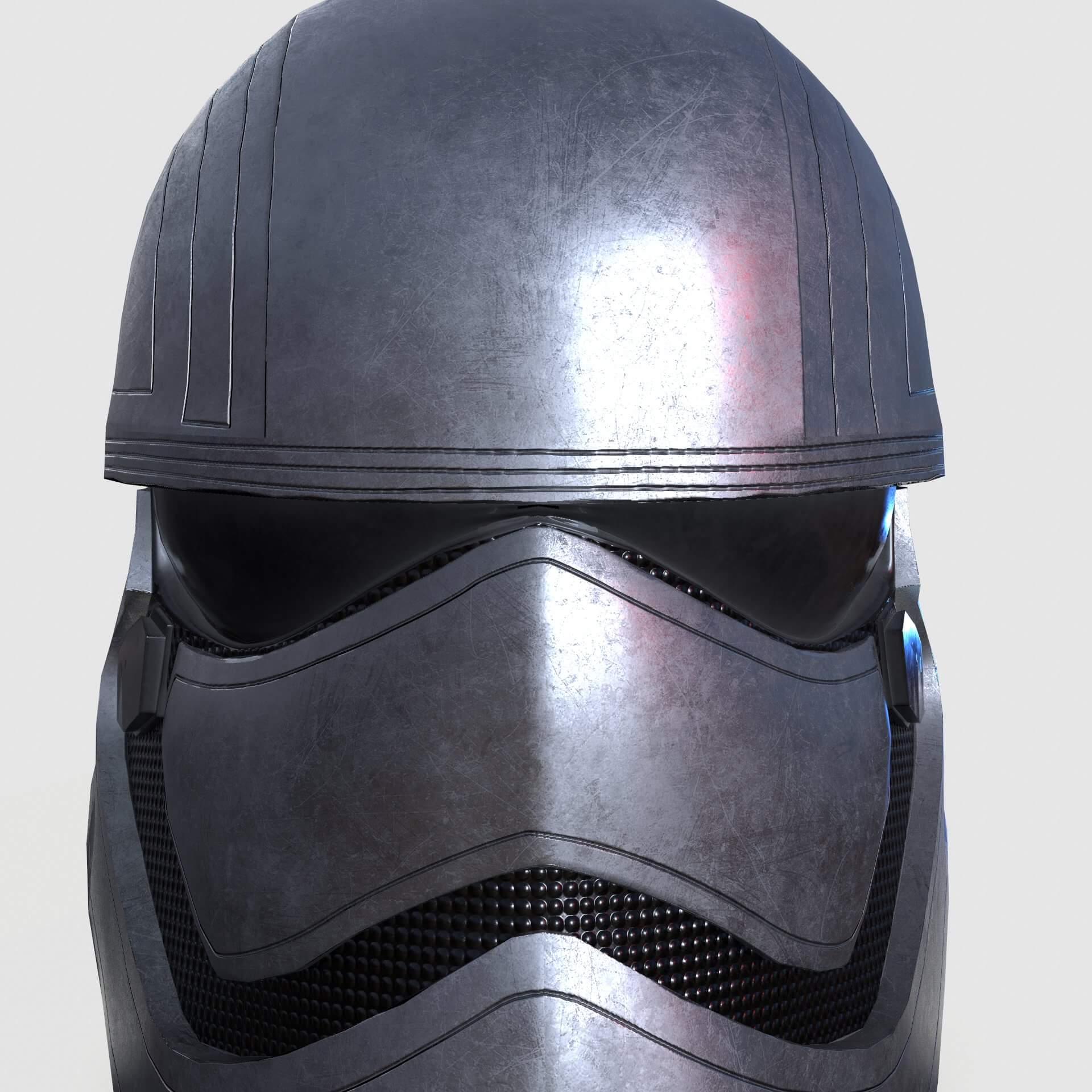 Captain Phasma's Helmet - 3D Model by Daniel Mikulik