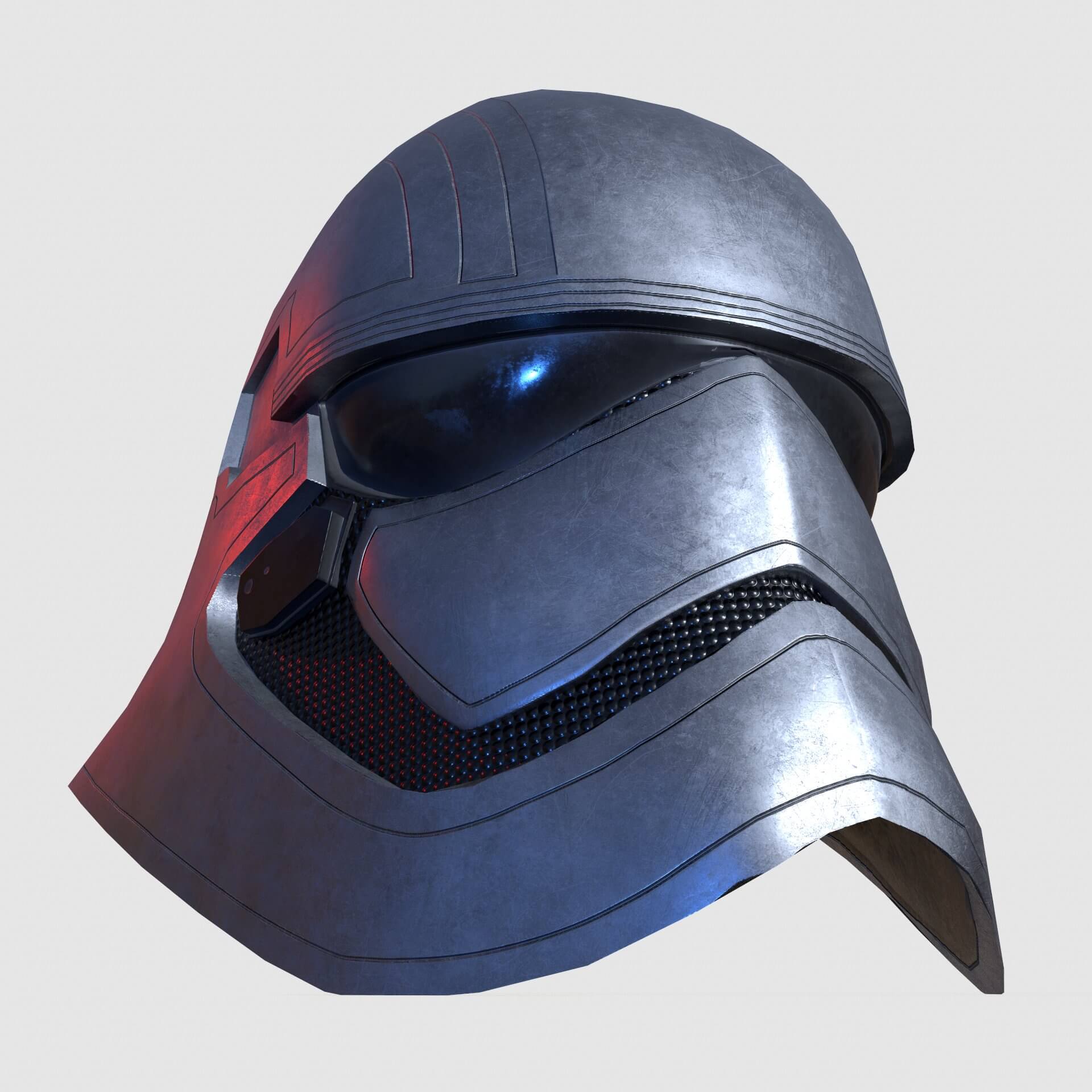 Captain Phasma's Helmet - 3D Model by Daniel Mikulik