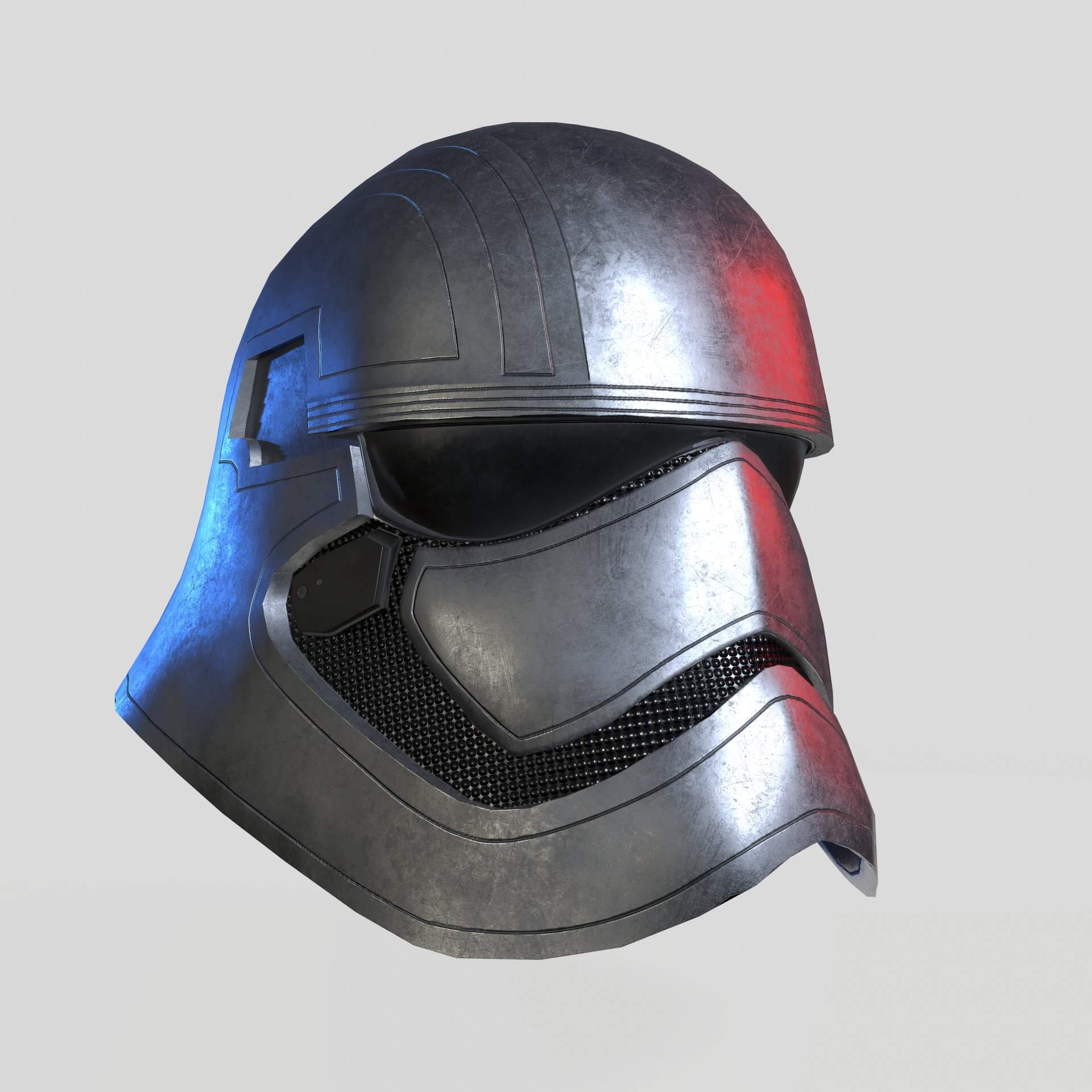 Captain Phasma's Helmet - 3D Model by Daniel Mikulik