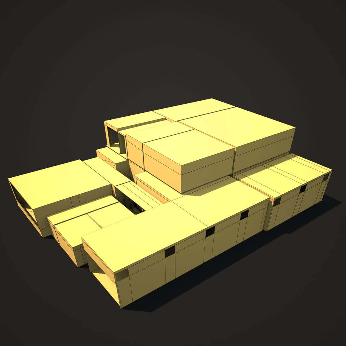 Police Station - 3D Model by Daniel Mikulik