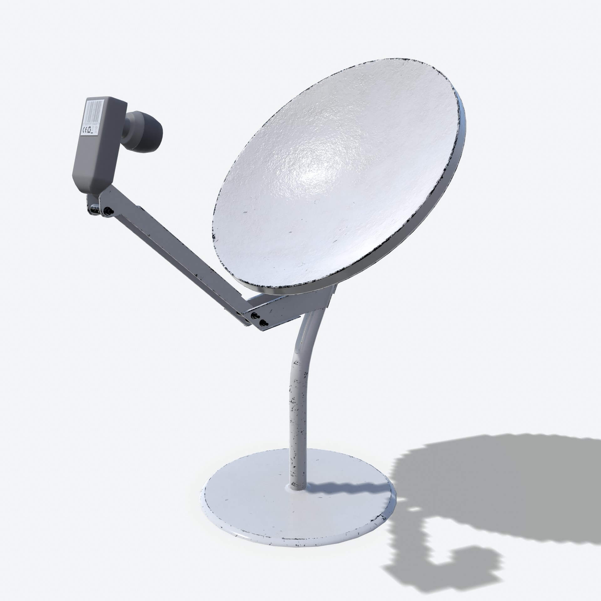 Small Satellite Dish - 3D Model by Daniel Mikulik