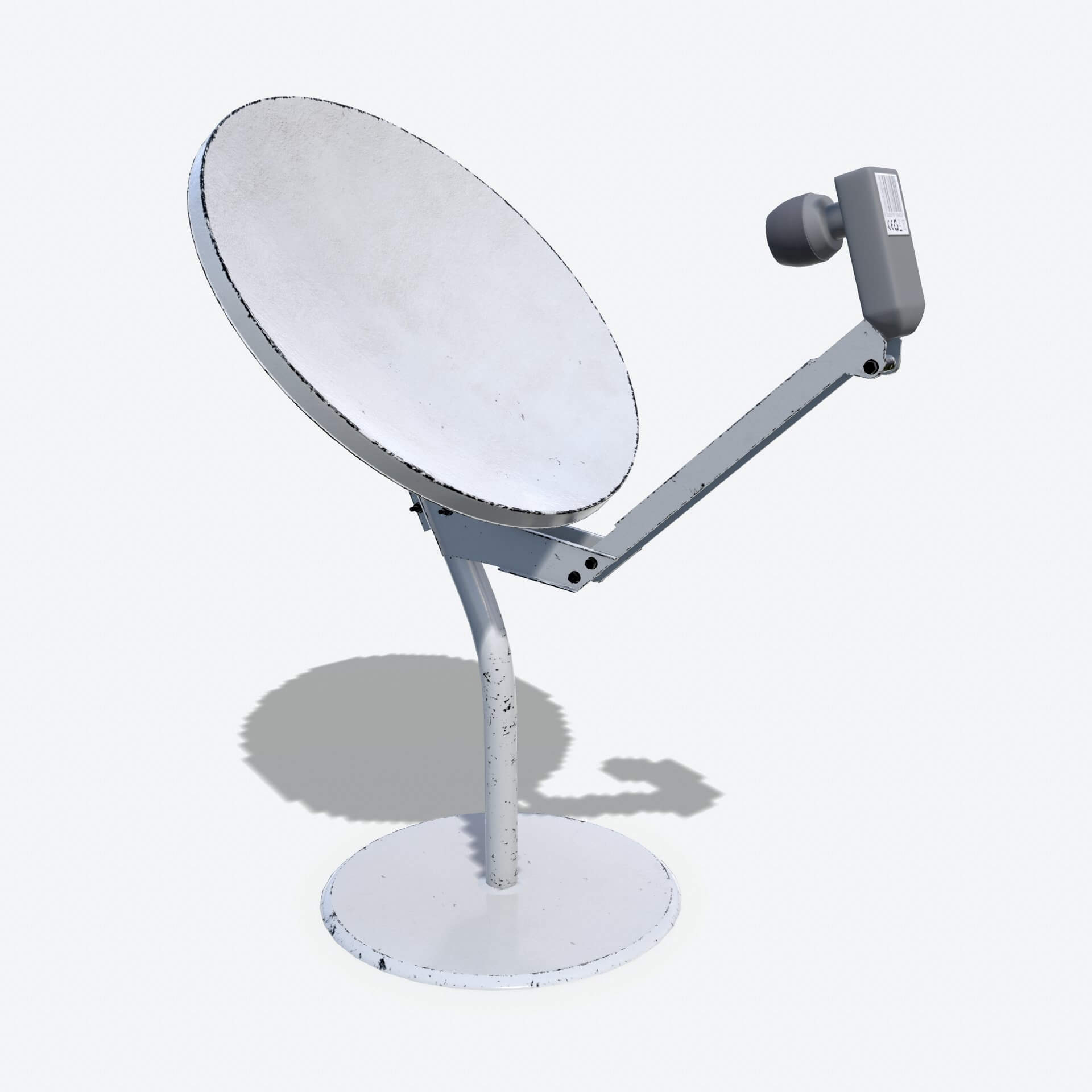 Small Satellite Dish - 3D Model by Daniel Mikulik