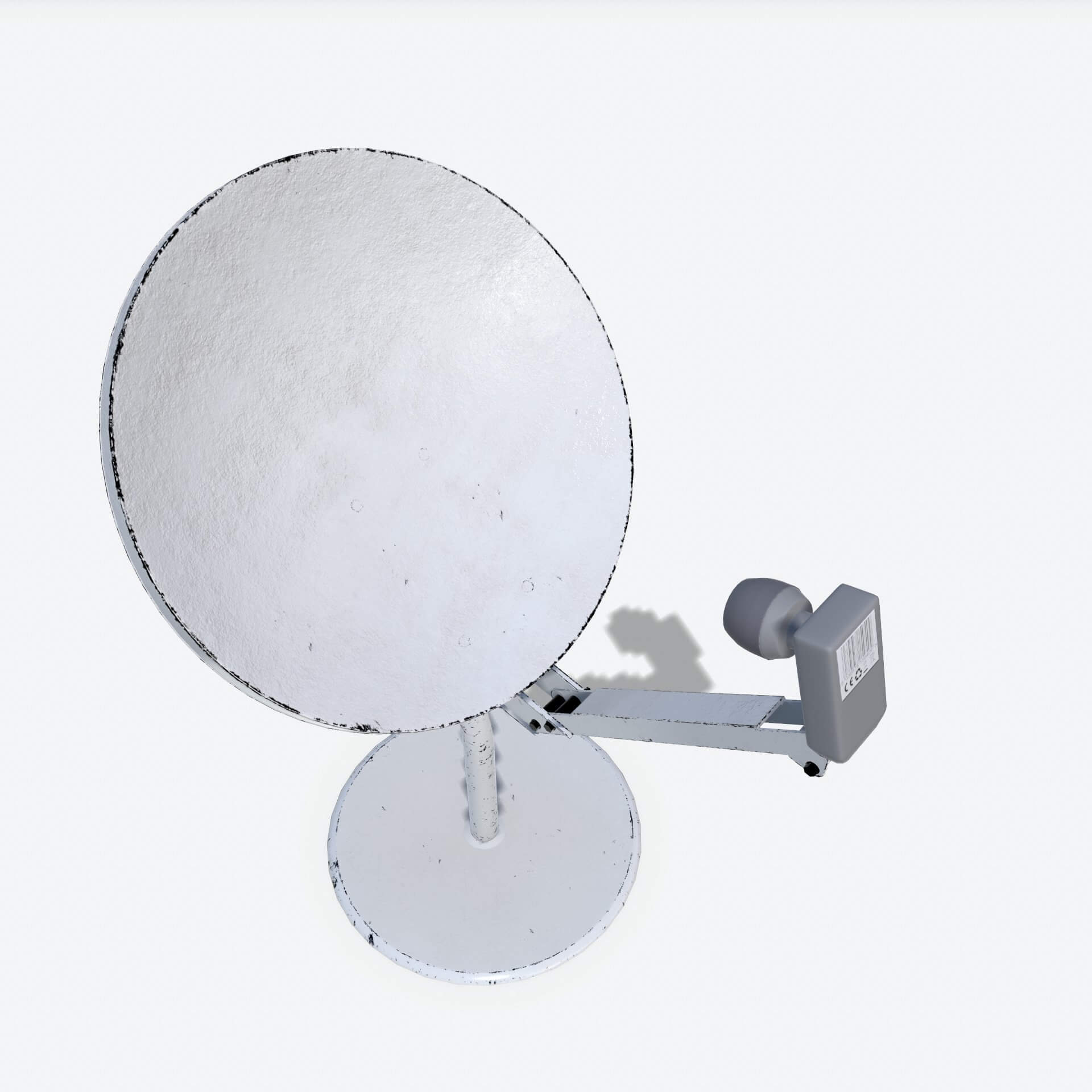 Small Satellite Dish - 3D Model by Daniel Mikulik