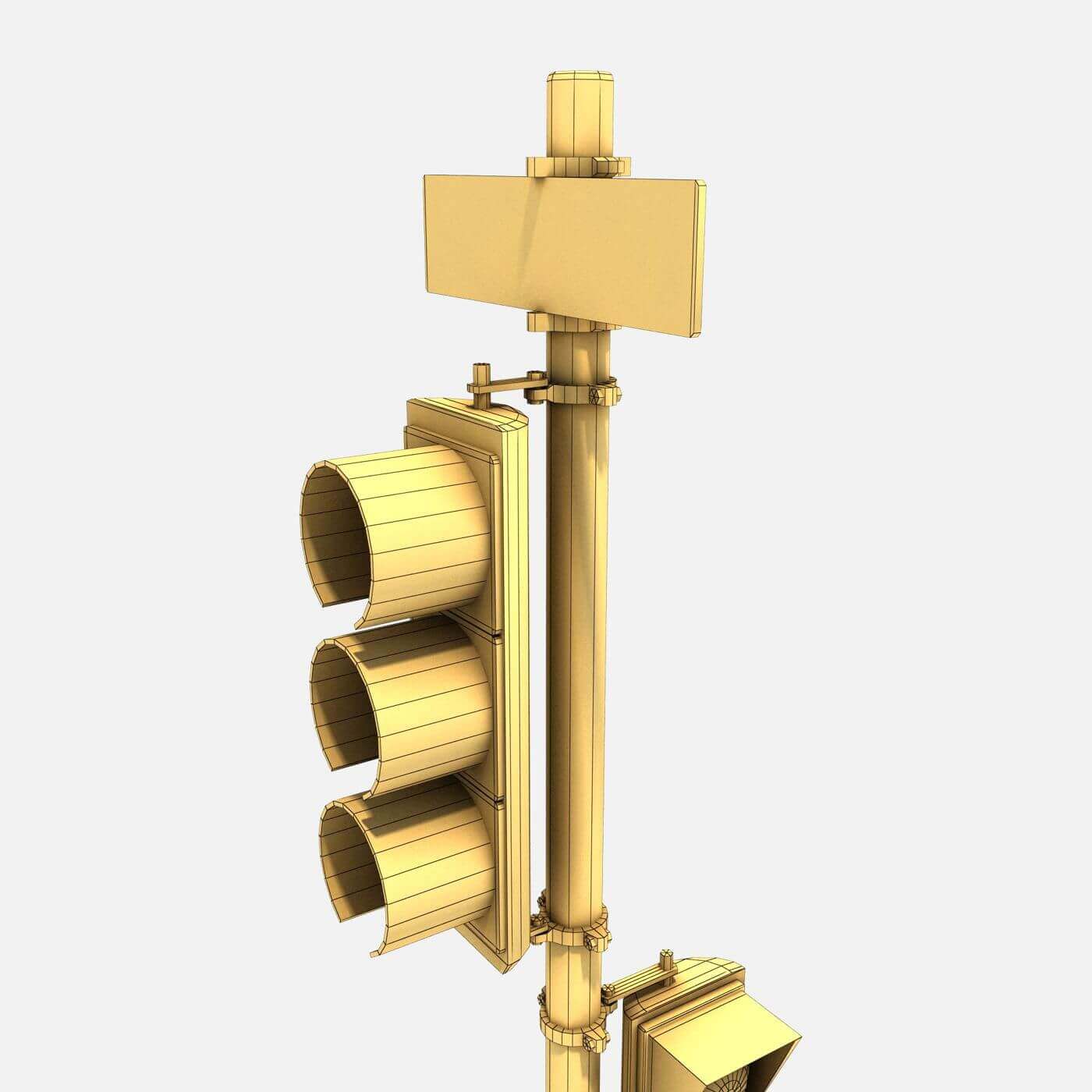 Traffic Light - 3D Model by Daniel Mikulik