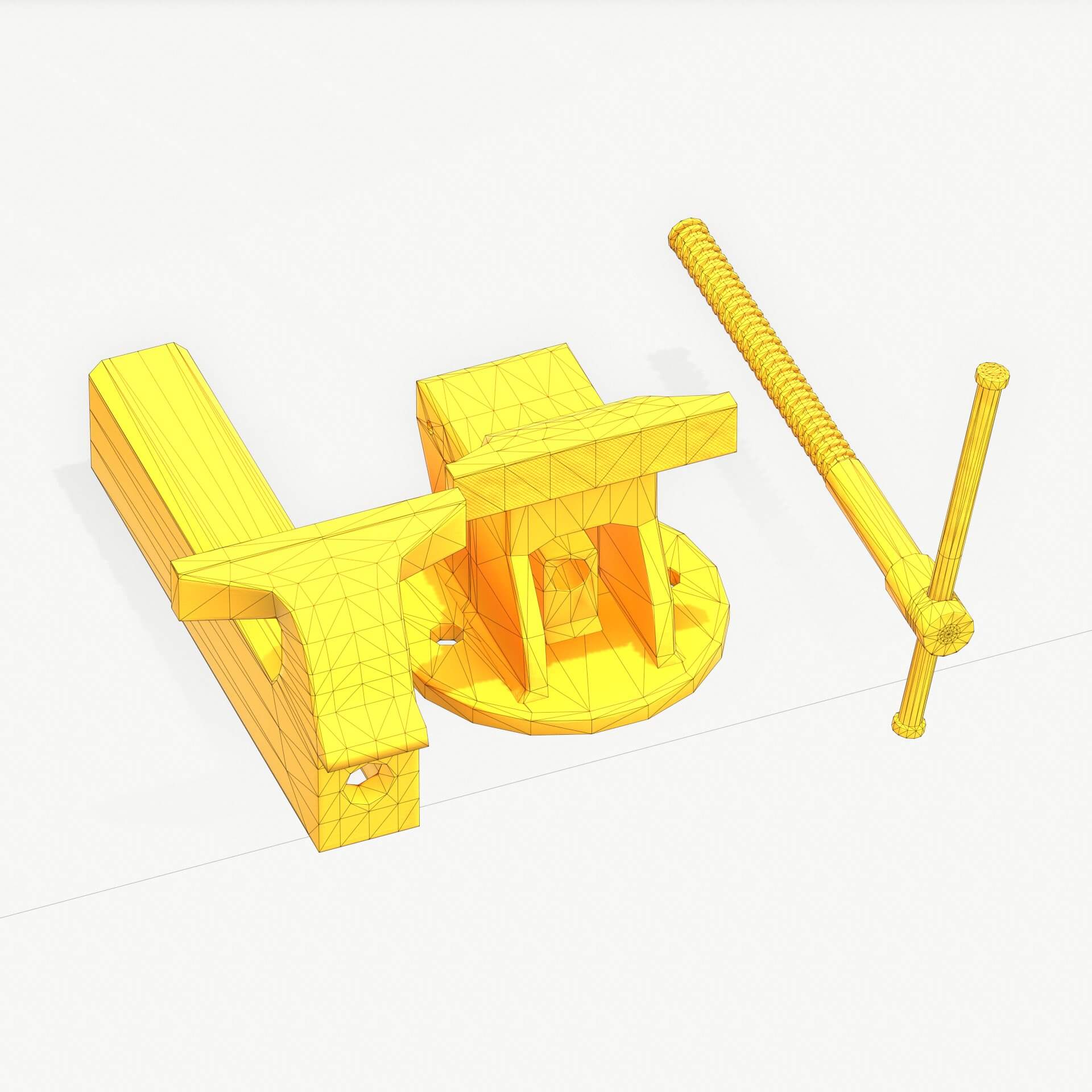 Animated Vice - 3D Model by Daniel Mikulik