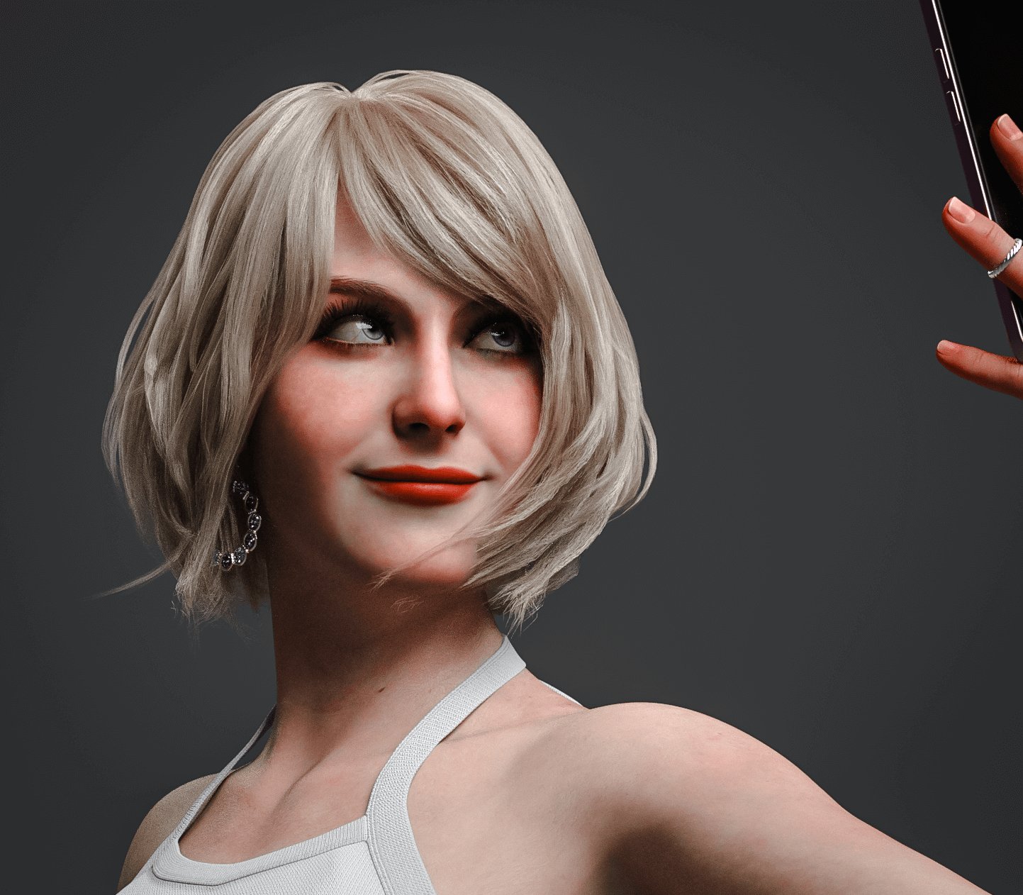 Ashley Graham 3D Render, Digital Art by Danistry