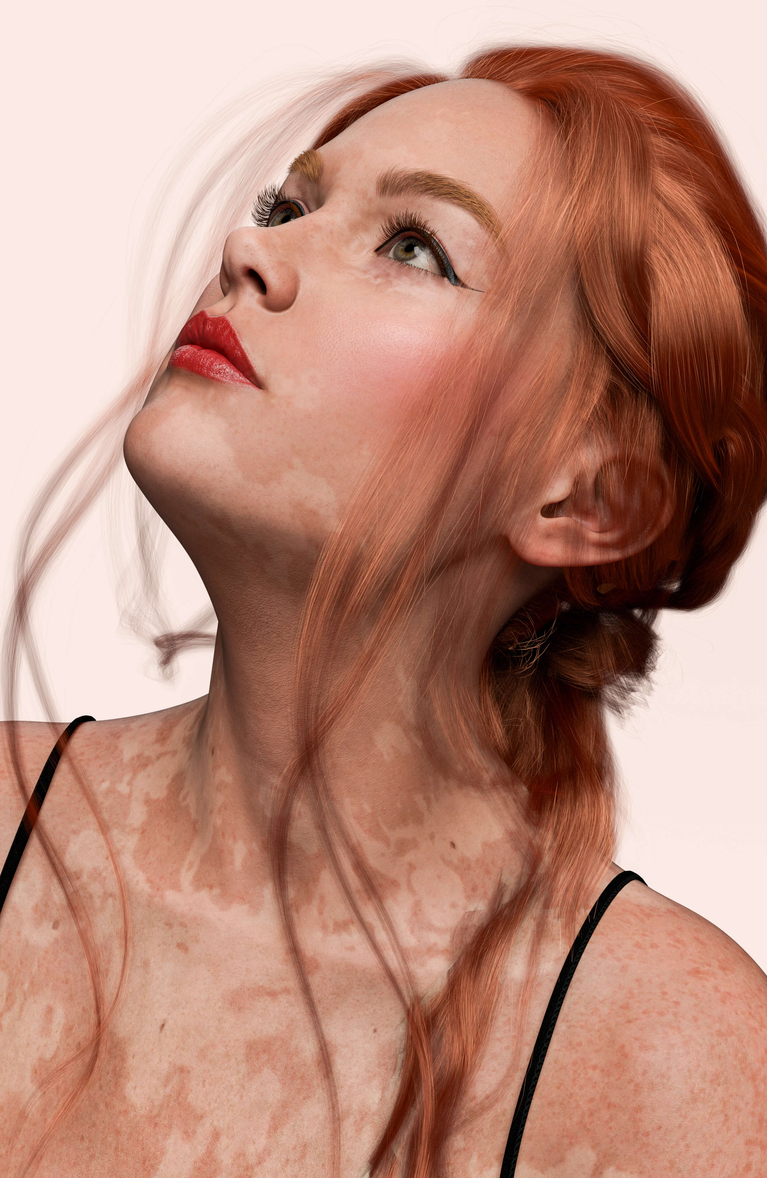 Dalia 3D Render, Digital Art by Danistry