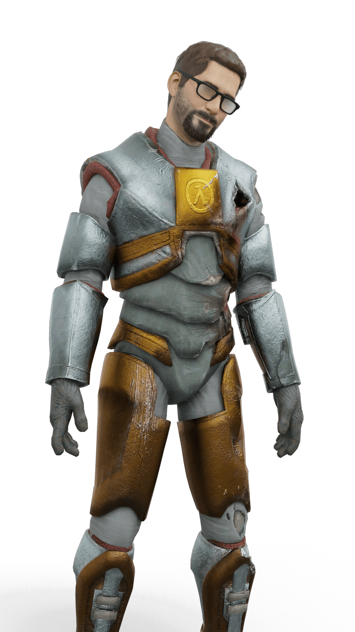 GORDON FREEMAN 3D Render, Digital Art by Danistry