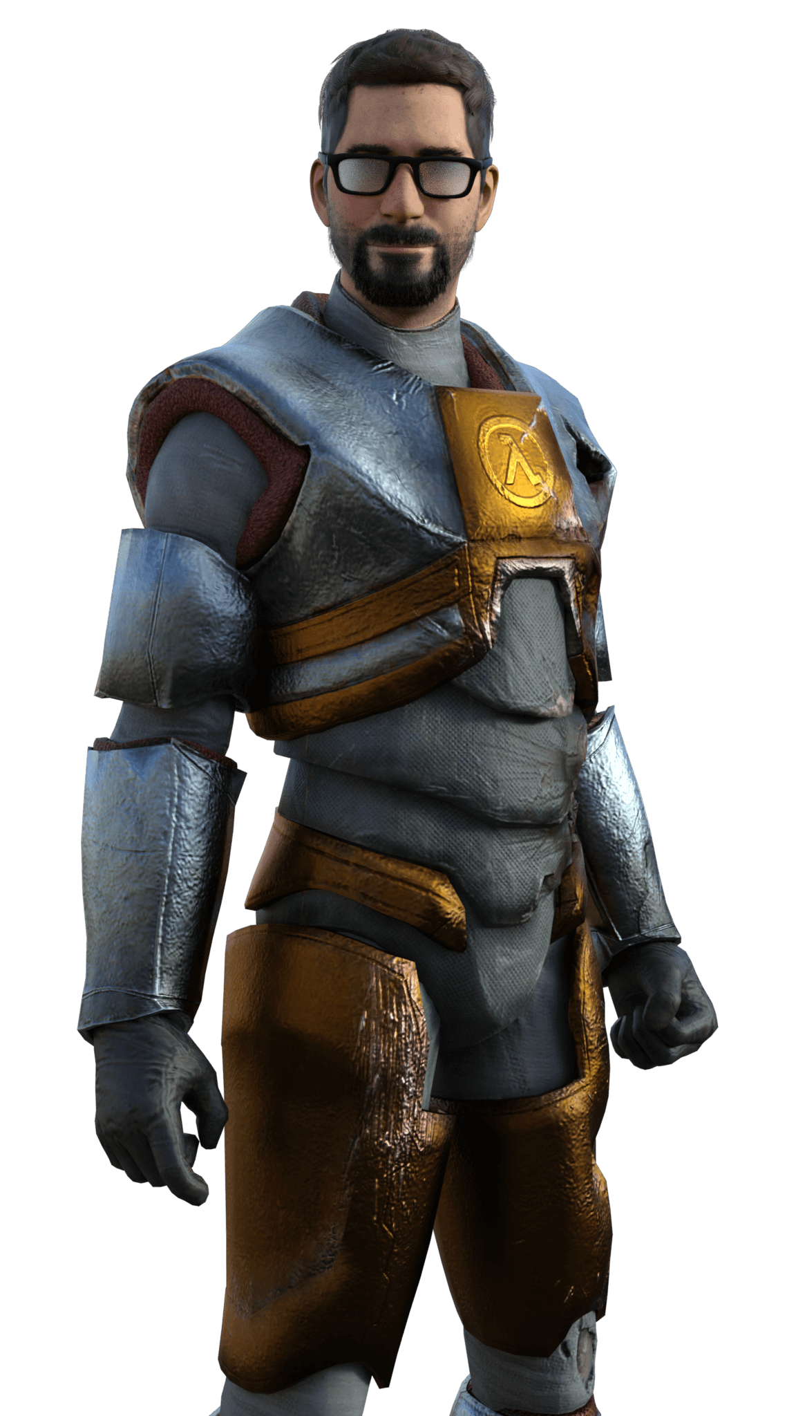 GORDON FREEMAN 3D Render, Digital Art by Danistry