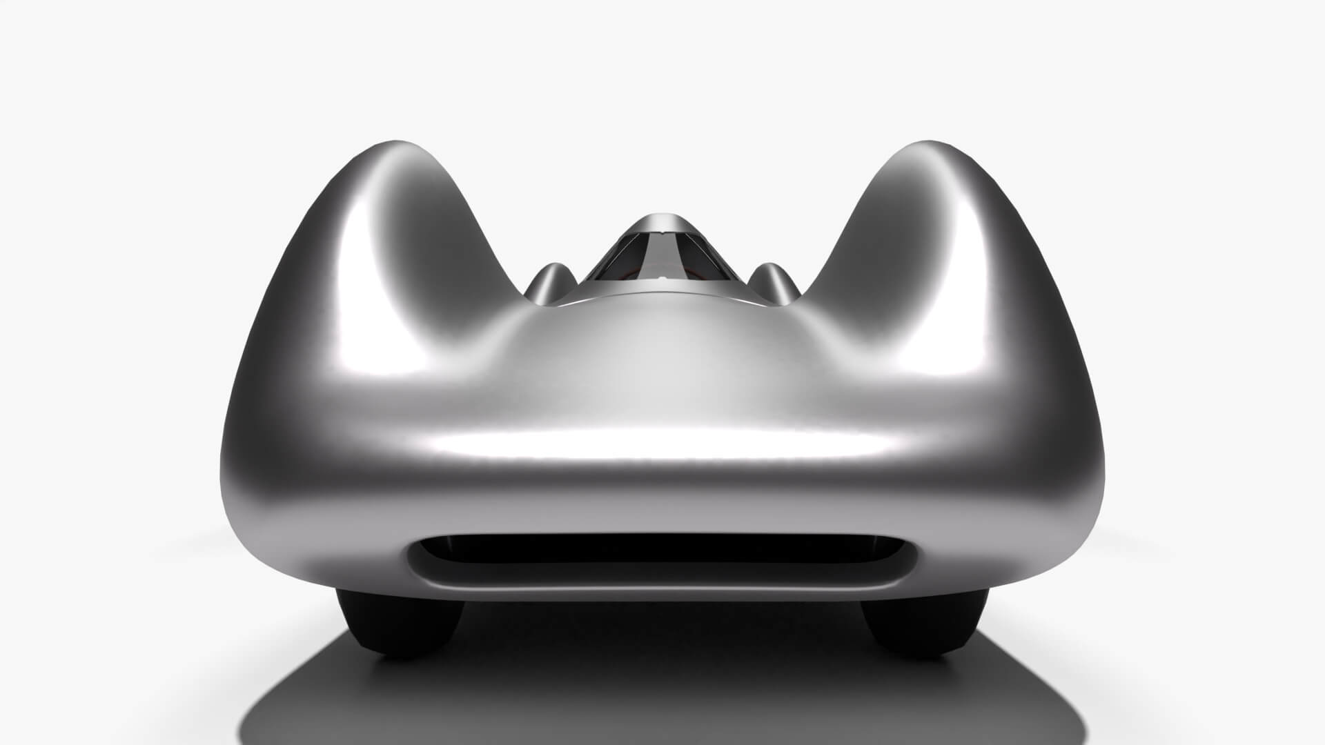 Mercedes Benz T80 - 3D Model by Daniu3d