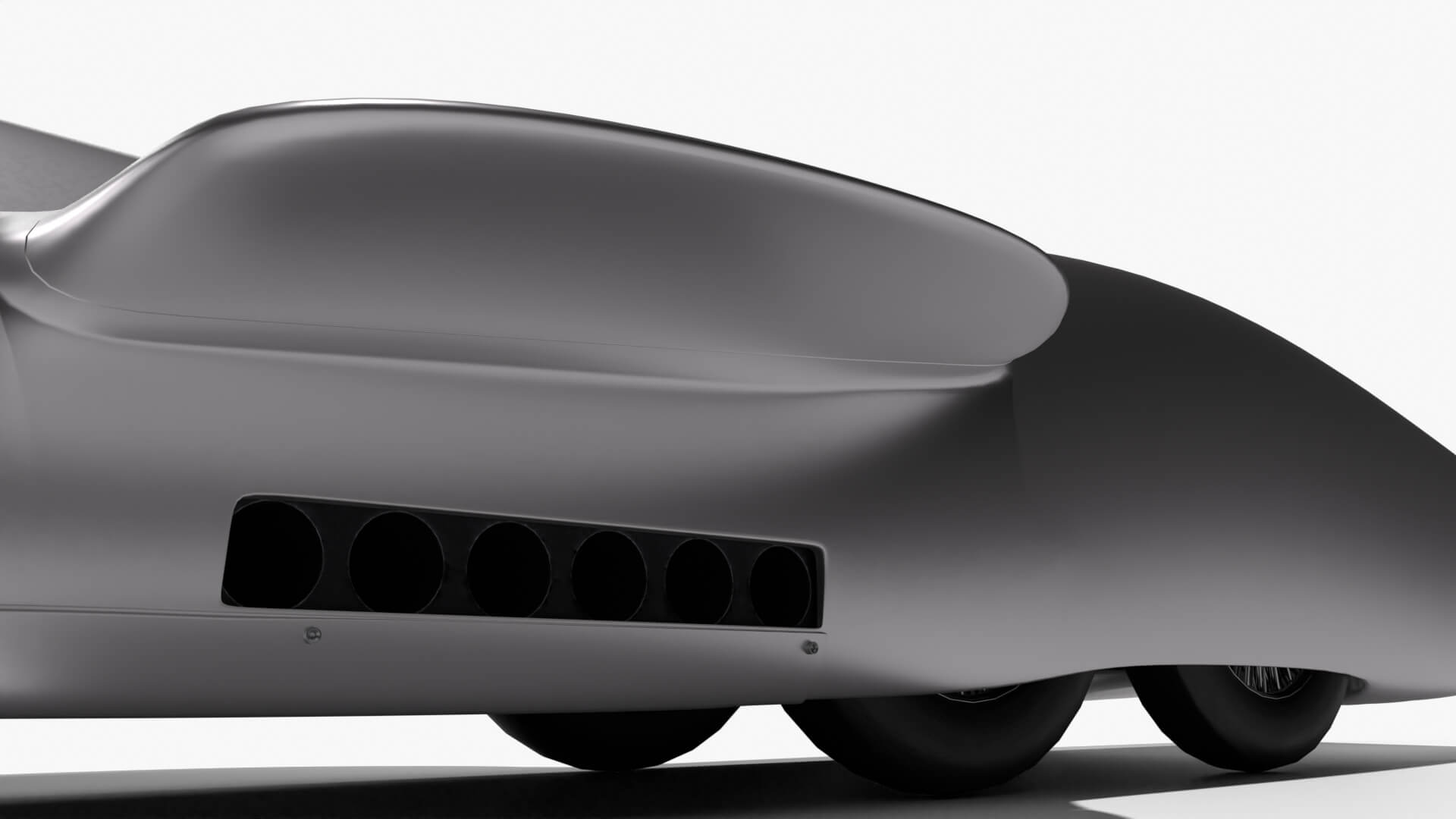 Mercedes Benz T80 - 3D Model by Daniu3d