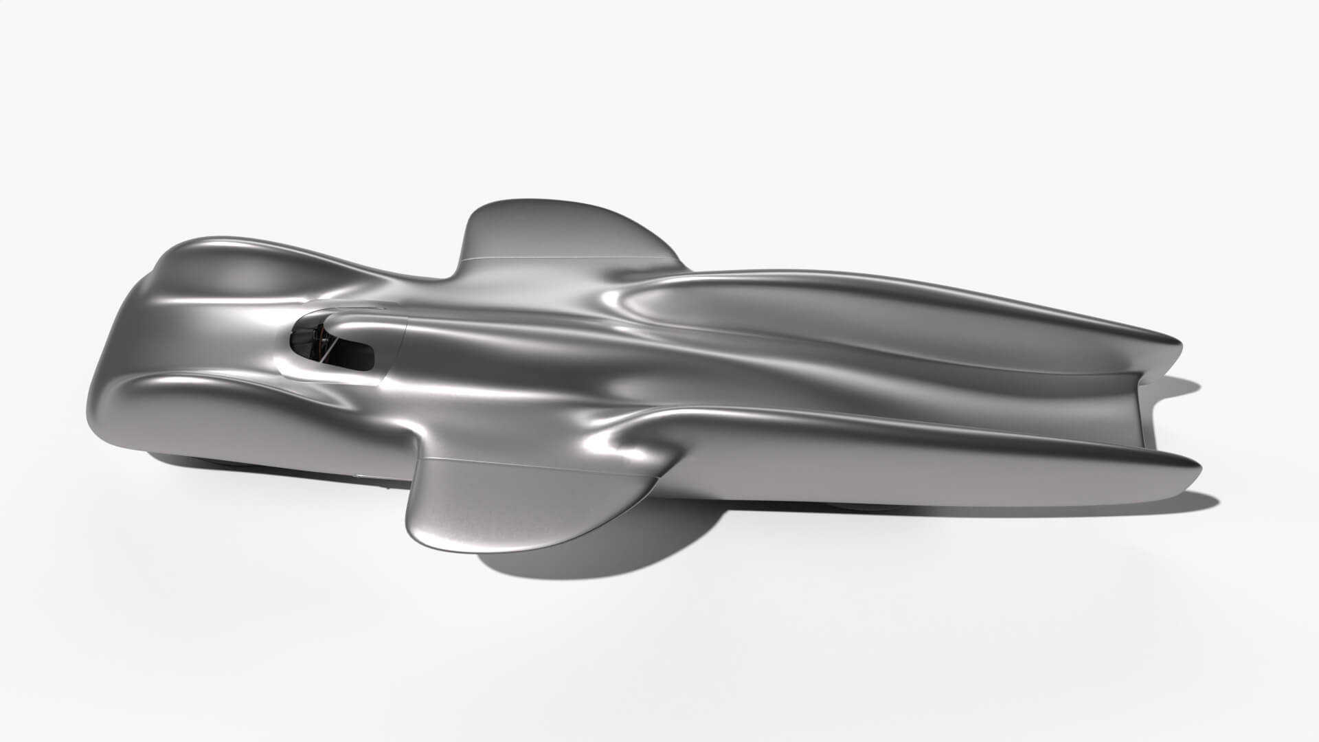 Mercedes Benz T80 - 3D Model by Daniu3d