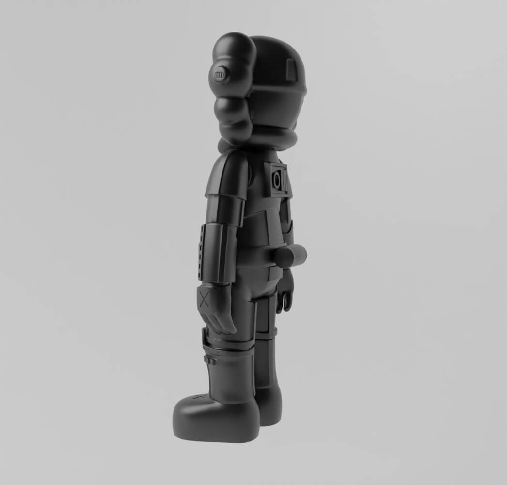 Kaws Stormtrooper Art Toy - 3D Print Model by DanntZC
