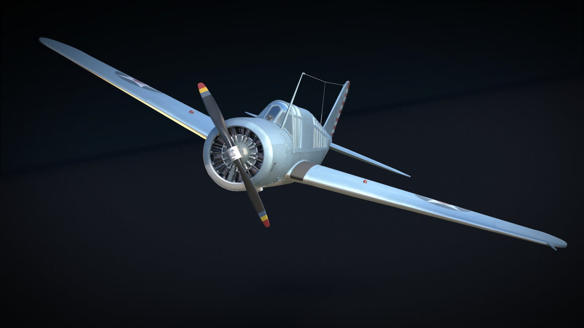 Vought OS2U Kingfisher - WW2 Scout Plane 3D Model by DannyK