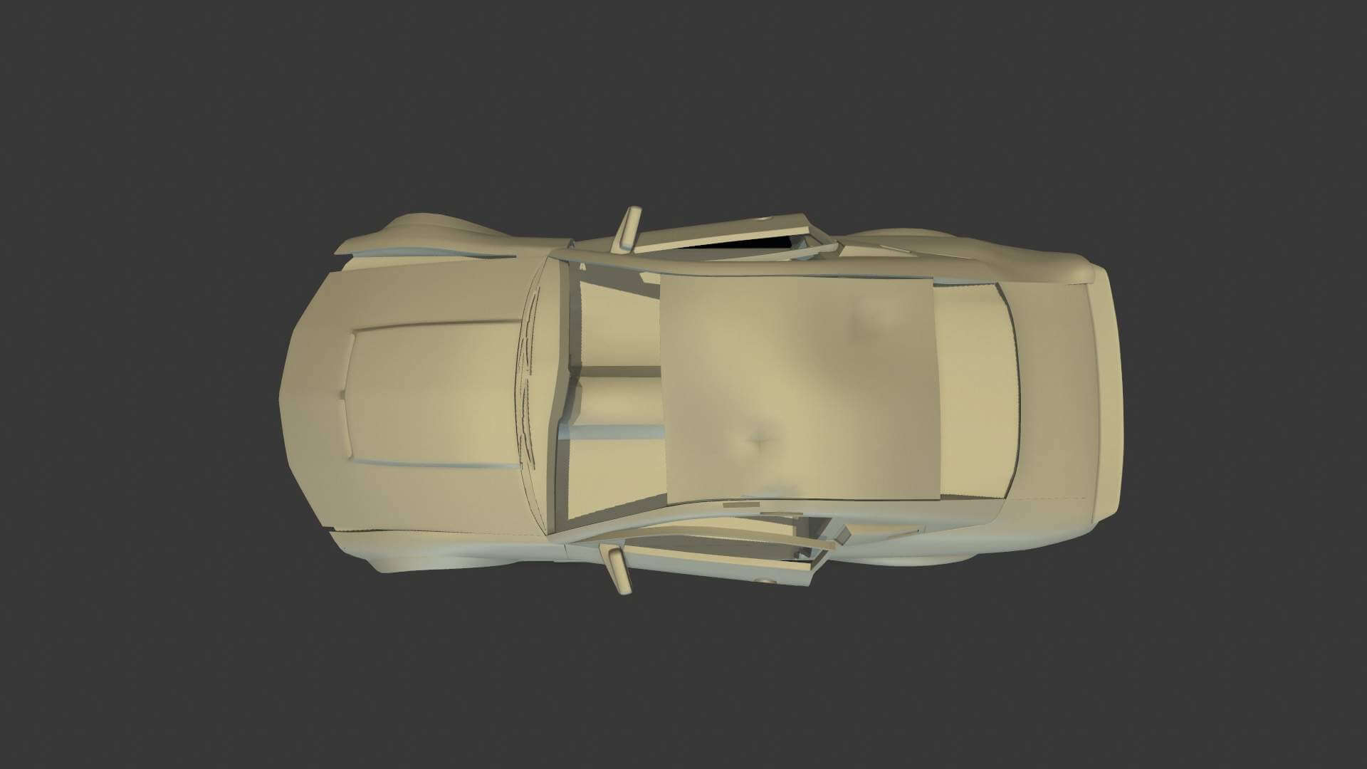 Wrecked Car - Free 3D Model by DannyK