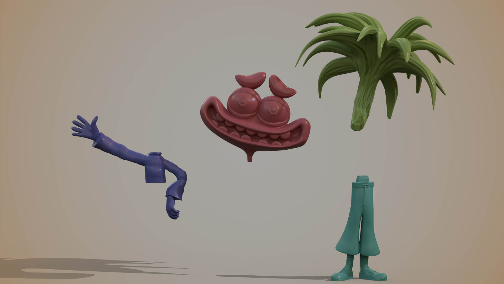 Anxiety From Inside Out Printable - 3D Model by danyelon