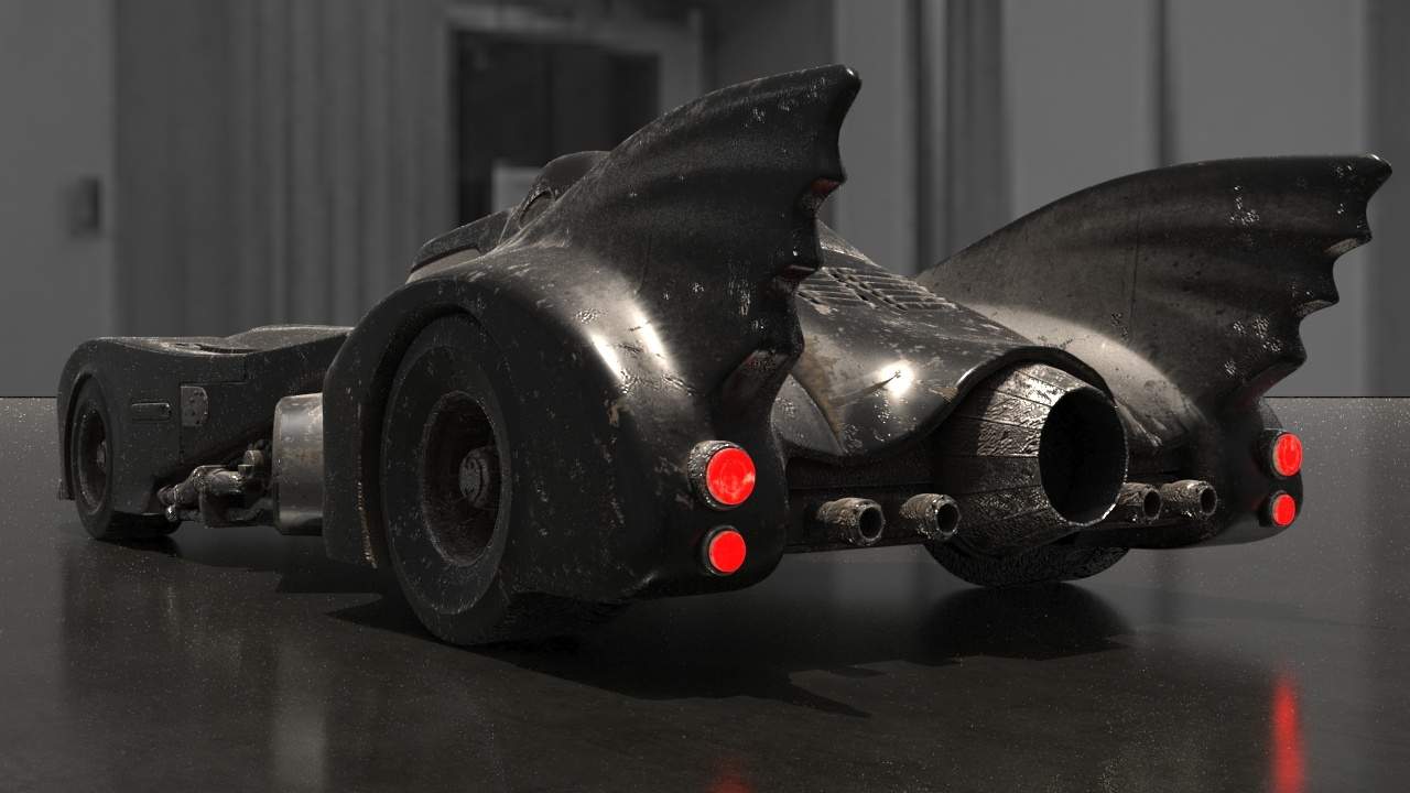 Batmobile 1989 - 3D Model by danyelon