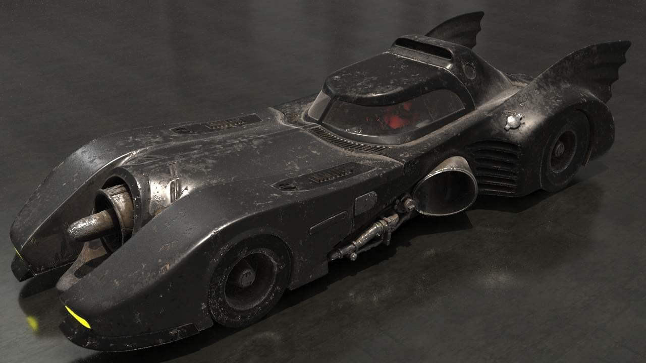 Batmobile 1989 - 3D Model by danyelon