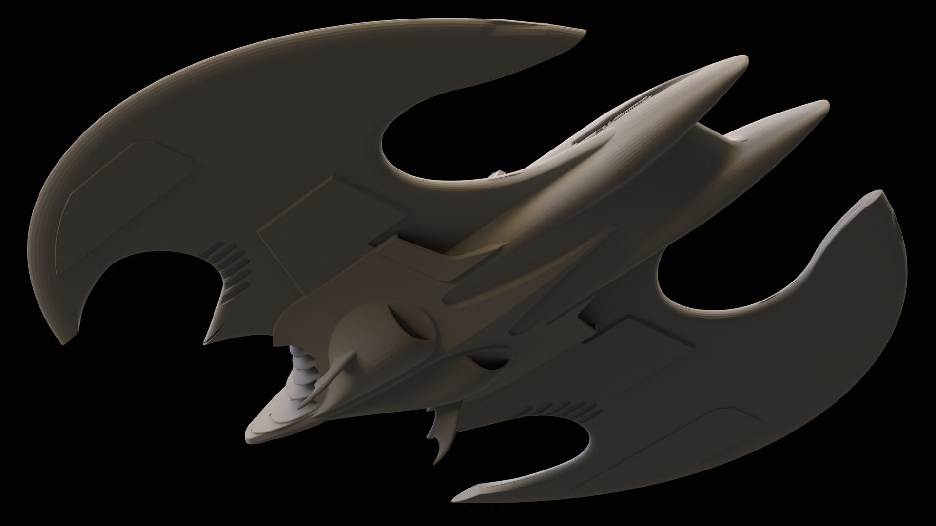 Batwing 1989 Printable - 3D Model by danyelon