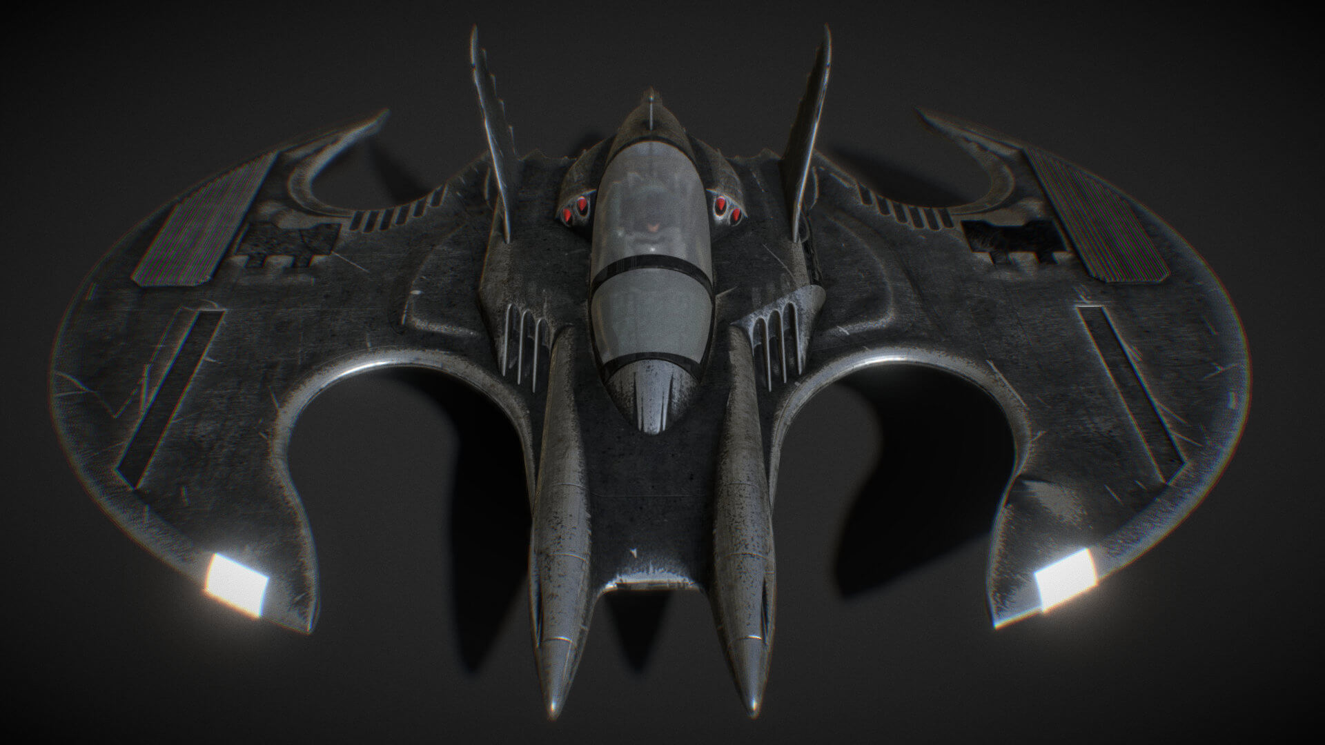 Batwing From The Film Batman 1989 - 3D Model by danyelon