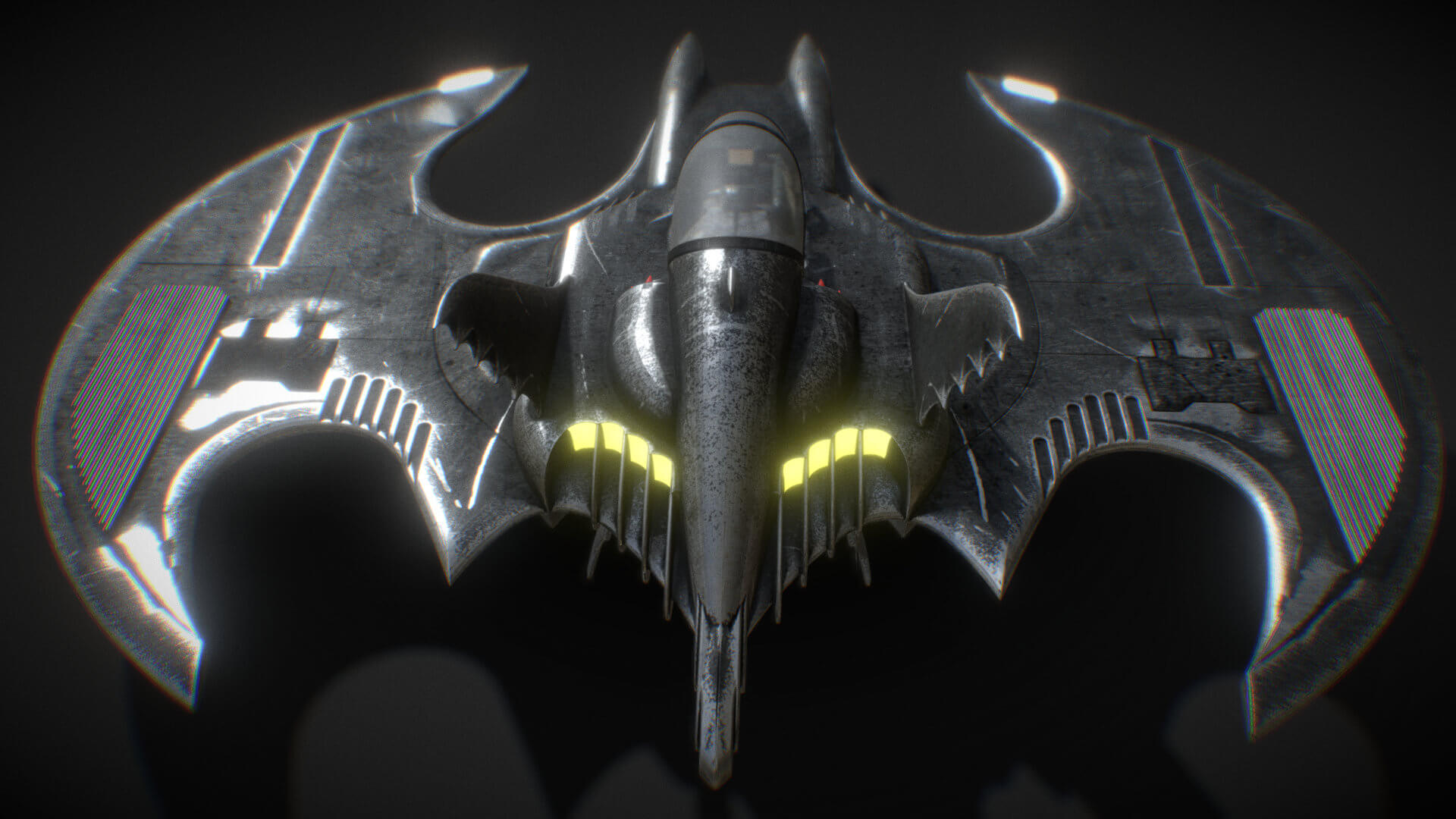 Batwing From The Film Batman 1989 - 3D Model by danyelon