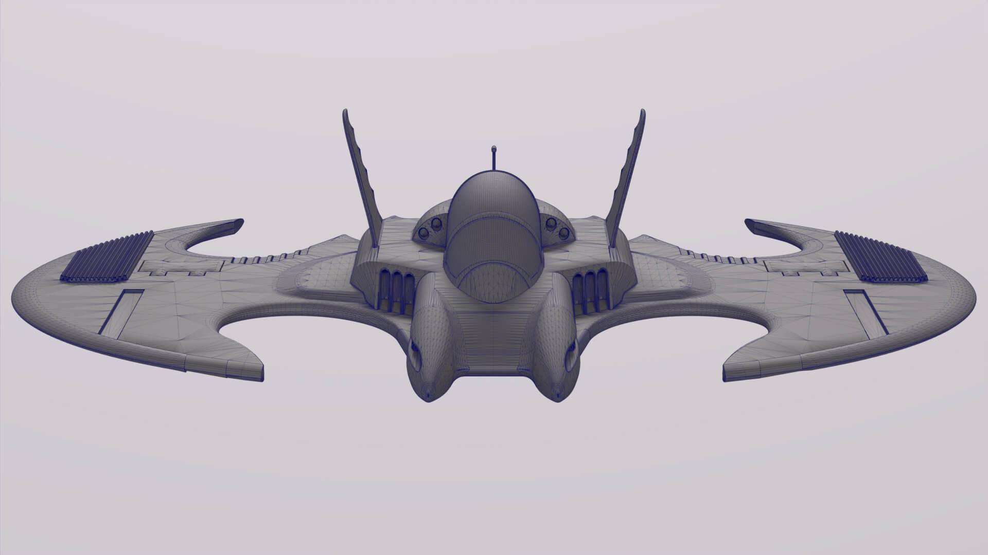 Batwing From The Film Batman 1989 - 3D Model by danyelon