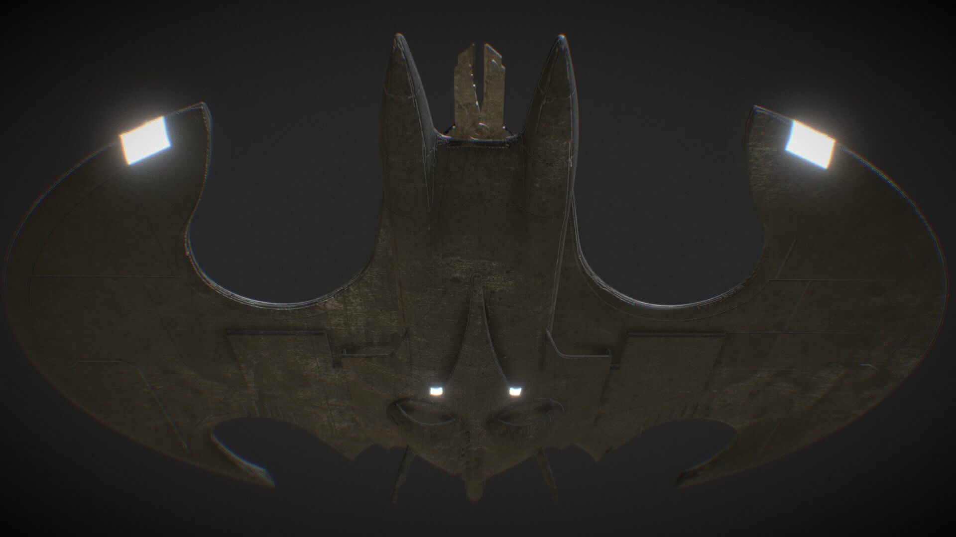 Batwing From The Film Batman 1989 - 3D Model by danyelon