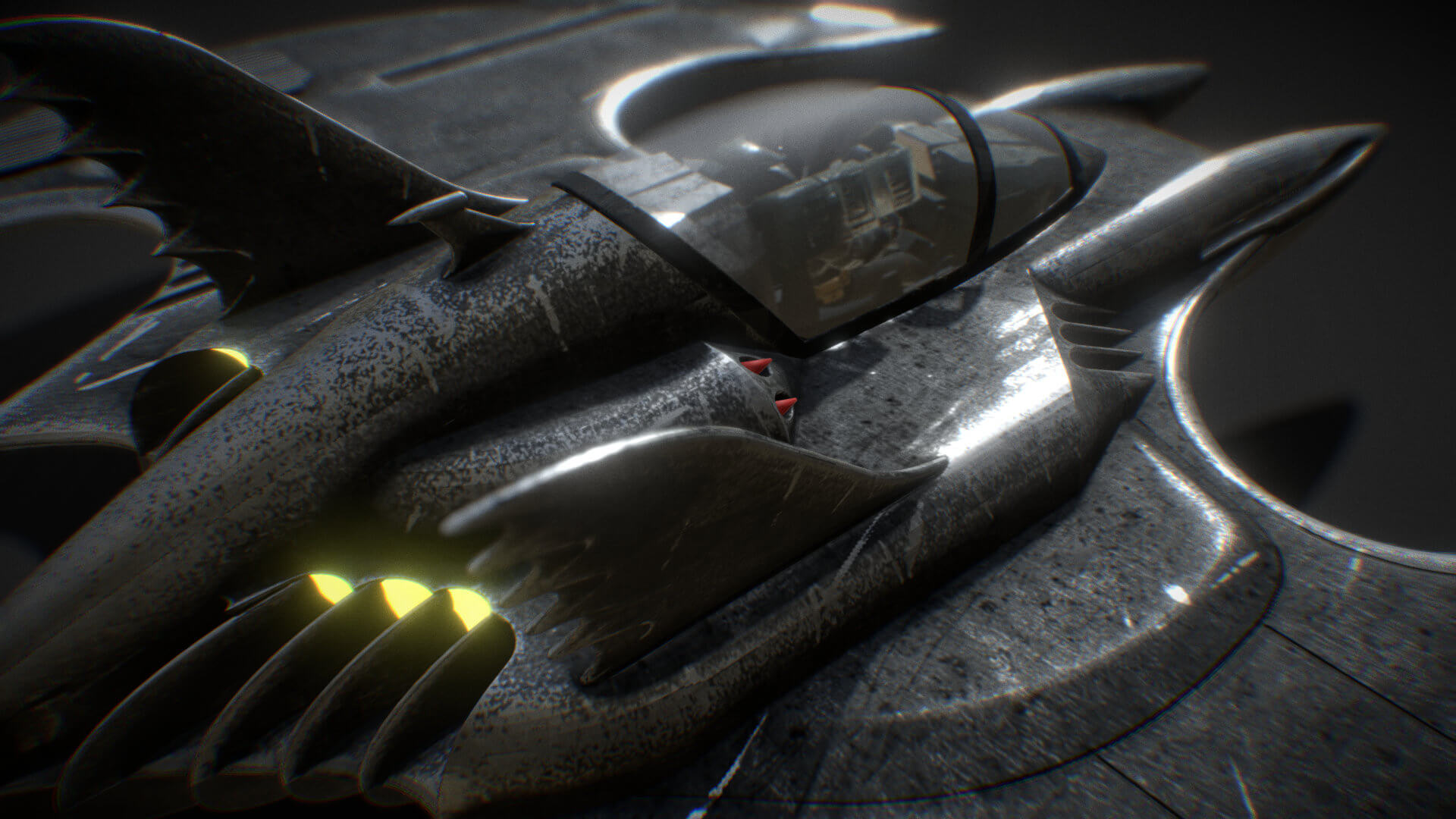 Batwing From The Film Batman 1989 - 3D Model by danyelon