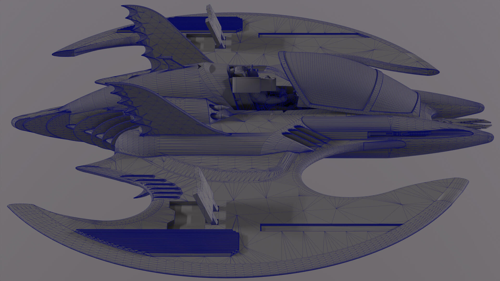 Batwing From The Film Batman 1989 - 3D Model by danyelon